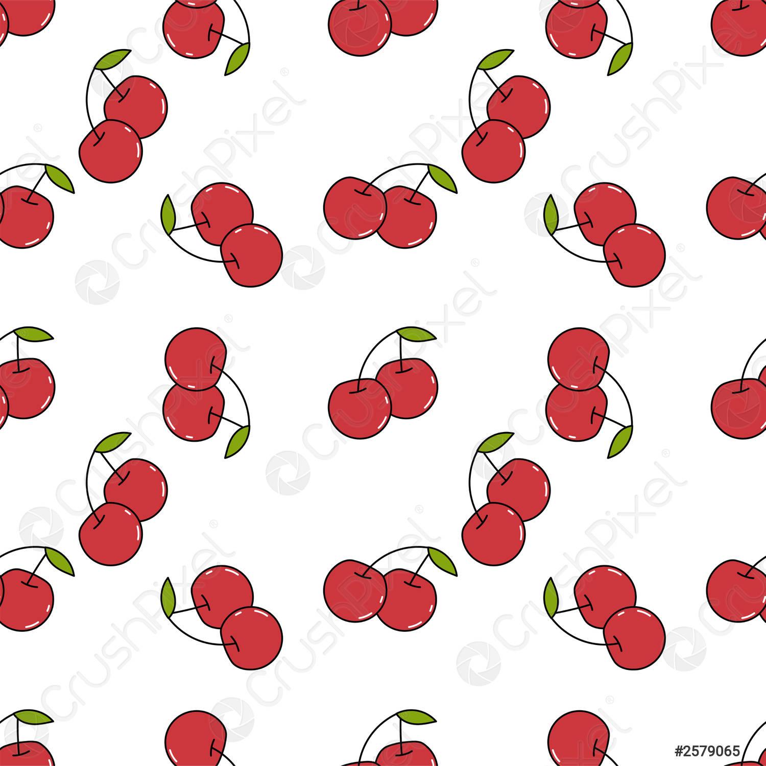 Cherry Pattern Wallpapers - Top Free Cherry Pattern Backgrounds ...