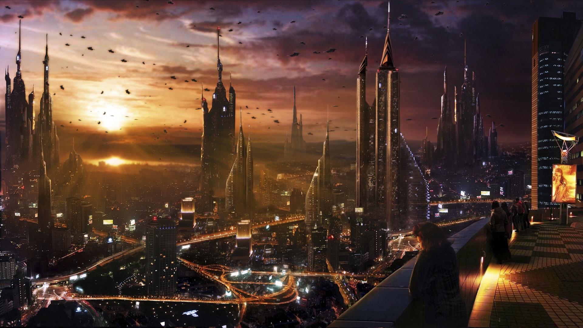 Future City HD Wallpapers - Top Free Future City HD Backgrounds - WallpaperAccess