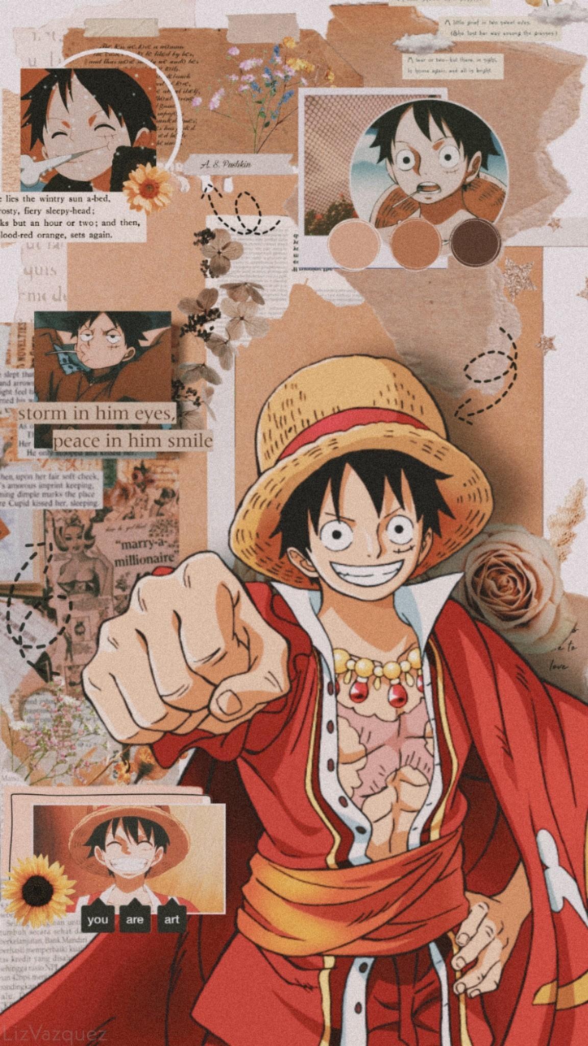 One Piece Collage Wallpapers - Top Free One Piece Collage Backgrounds ...