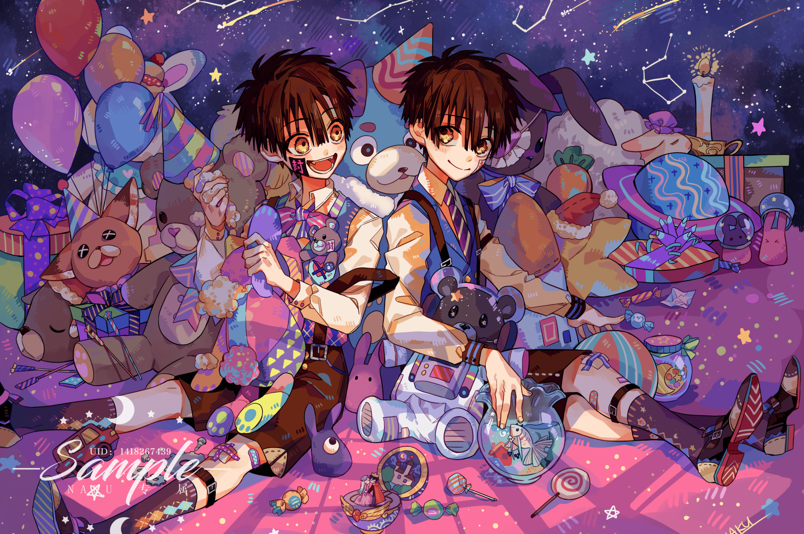 Jibaku Shounen Hanako Kun Desktop Wallpapers - Top Free Jibaku Shounen ...