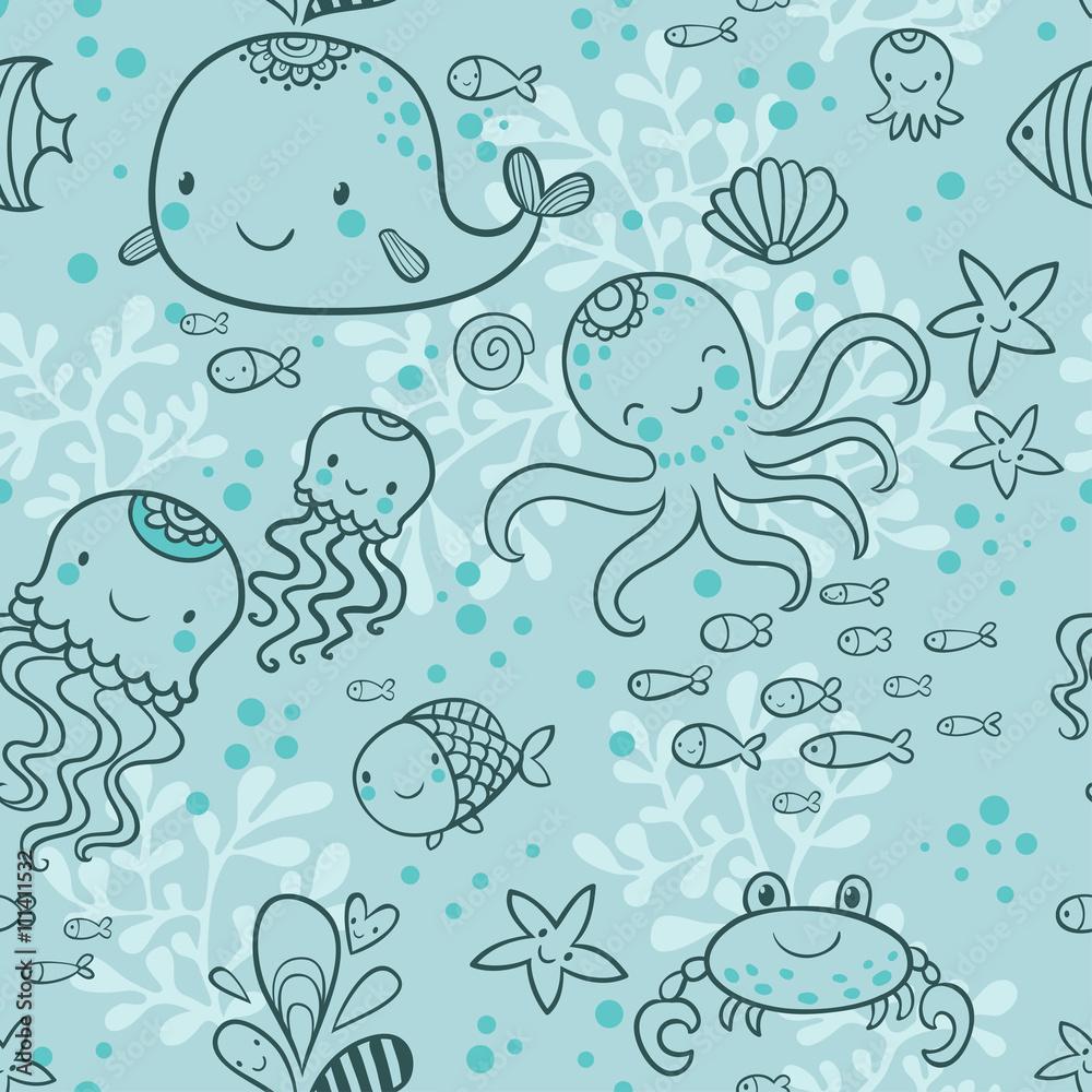 Cartoon Pattern Wallpapers - Top Free Cartoon Pattern Backgrounds ...