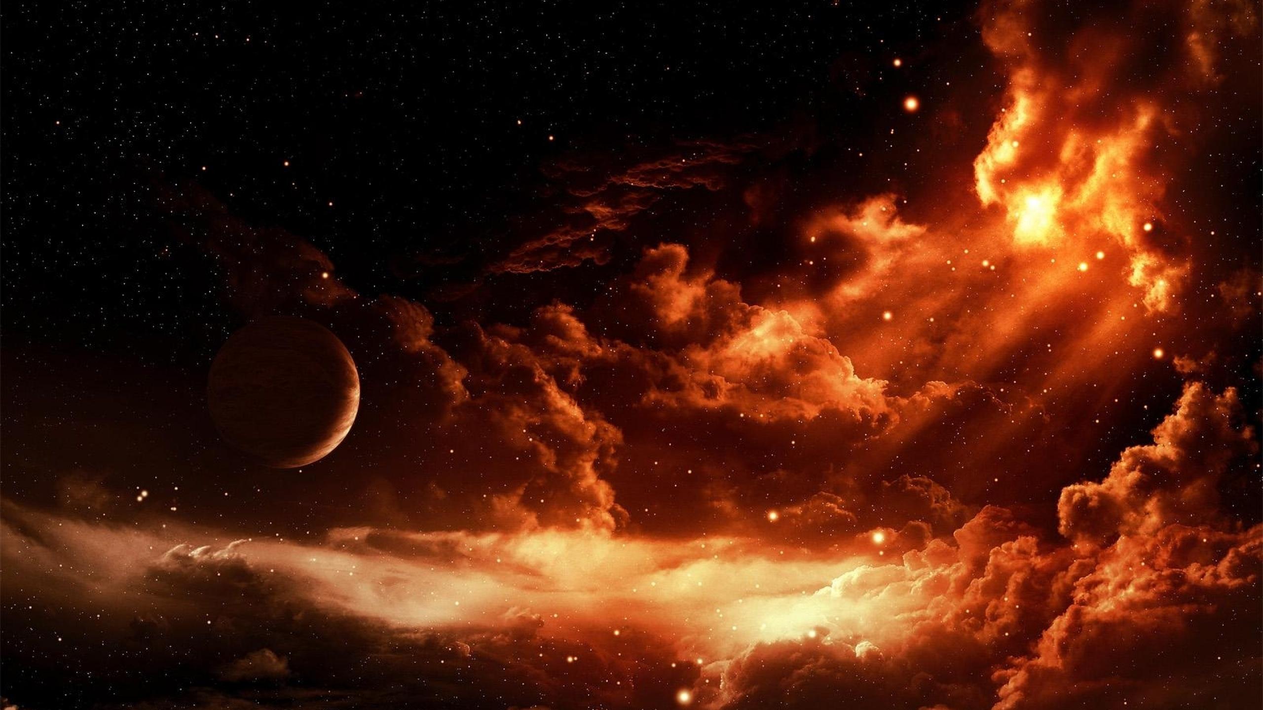 2560X1440 Red Space Wallpapers - Top Free 2560X1440 Red Space Backgrounds - WallpaperAccess