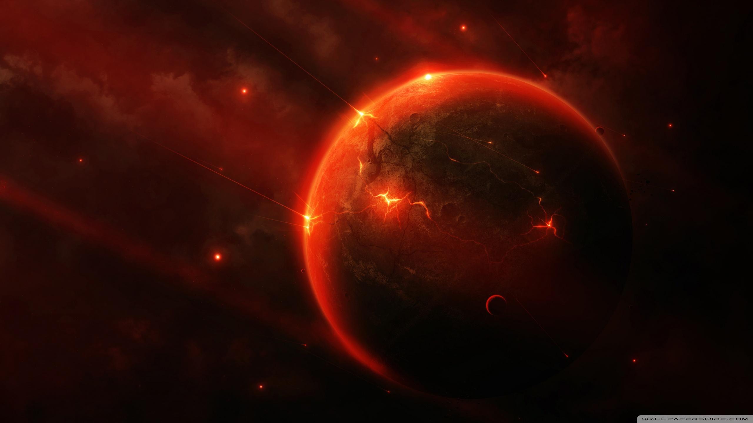2560X1440 Red Space Wallpapers - Top Free 2560X1440 Red Space Backgrounds - WallpaperAccess