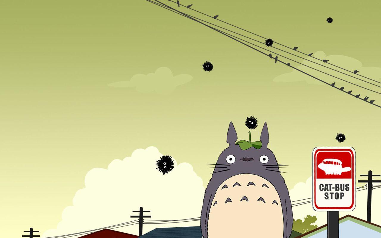 Totoro Bus Stop Wallpapers - Top Free Totoro Bus Stop Backgrounds ...