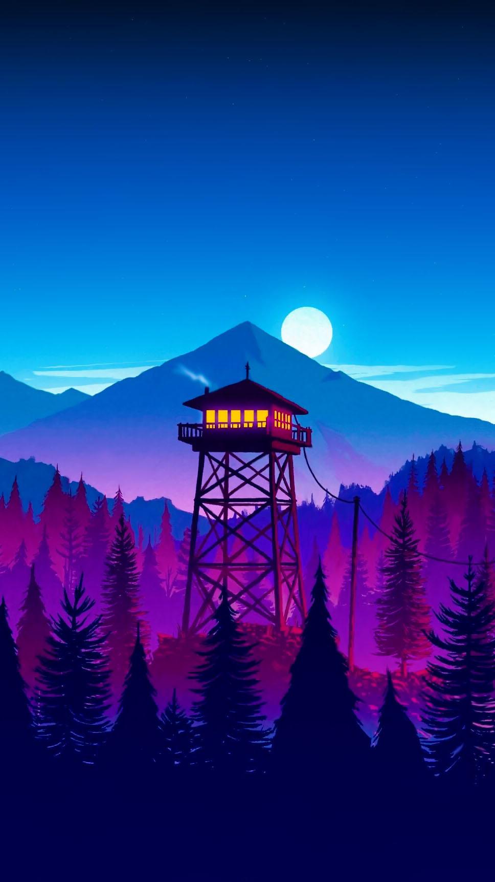 Purple Firewatch Wallpapers - Top Free Purple Firewatch Backgrounds ...