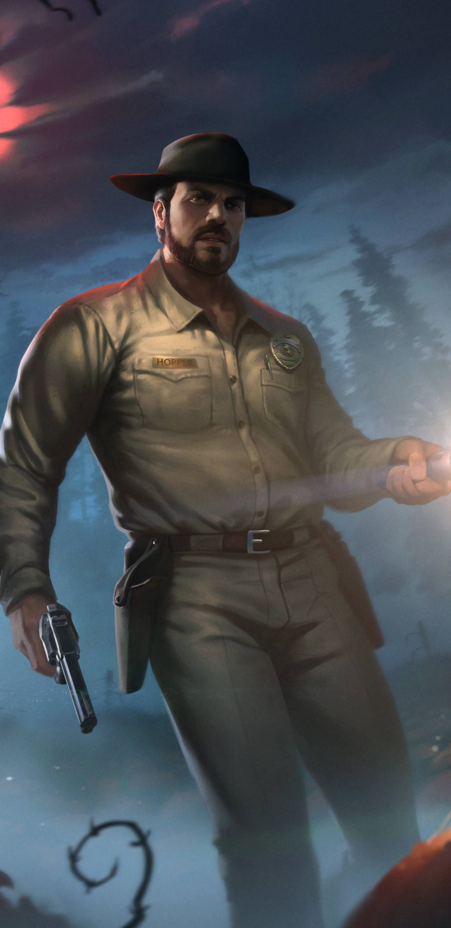 Stranger Things Hopper Wallpapers - Top Free Stranger Things Hopper ...