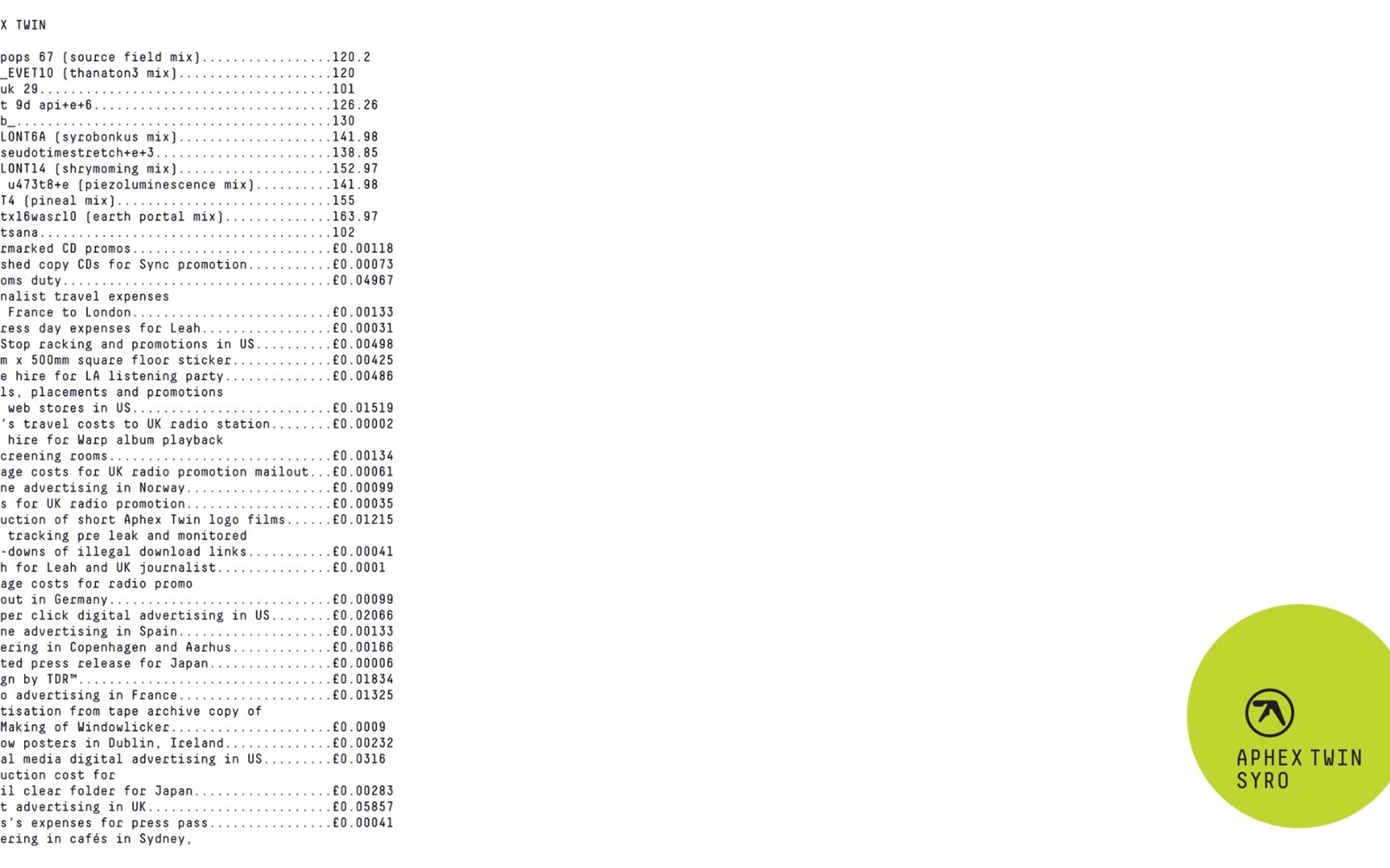 Aphex Twin Wallpapers - Top Free Aphex Twin Backgrounds - WallpaperAccess