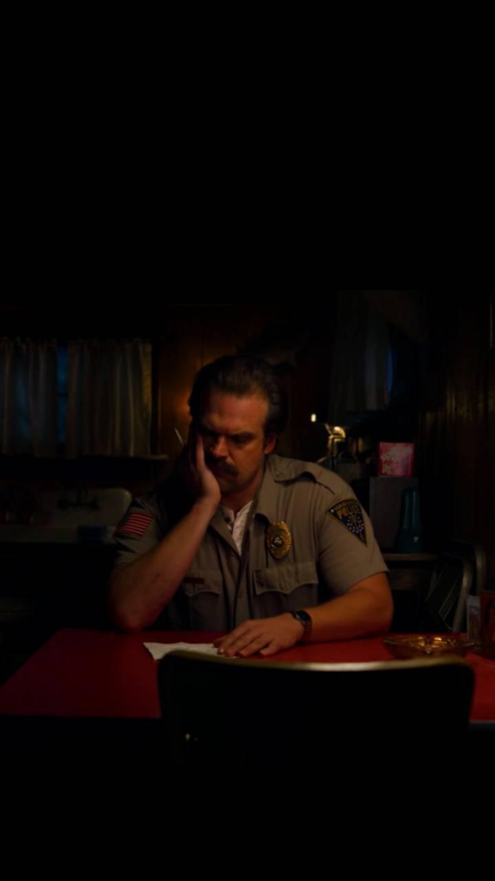 Stranger Things Hopper Wallpapers - Top Free Stranger Things Hopper ...