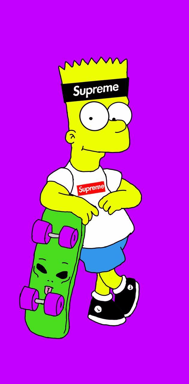 Bart Simpson Supreme Wallpapers - Top Free Bart Simpson Supreme ...
