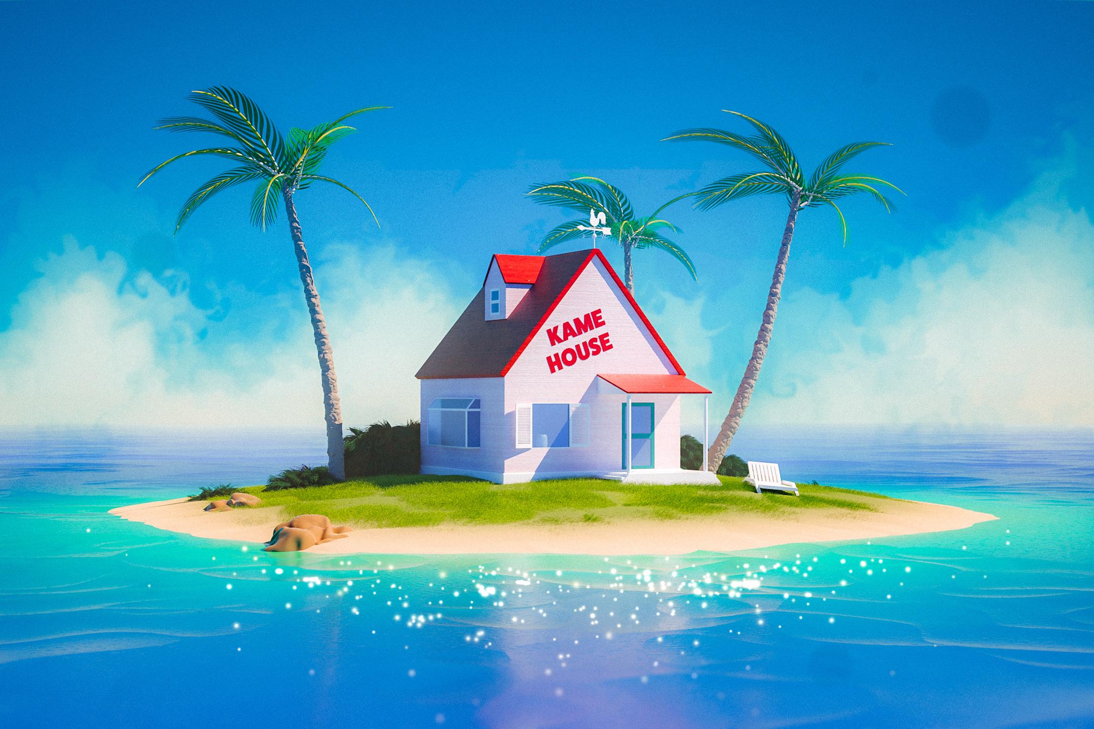 Dragon Ball House Wallpapers - Top Free Dragon Ball House Backgrounds ...