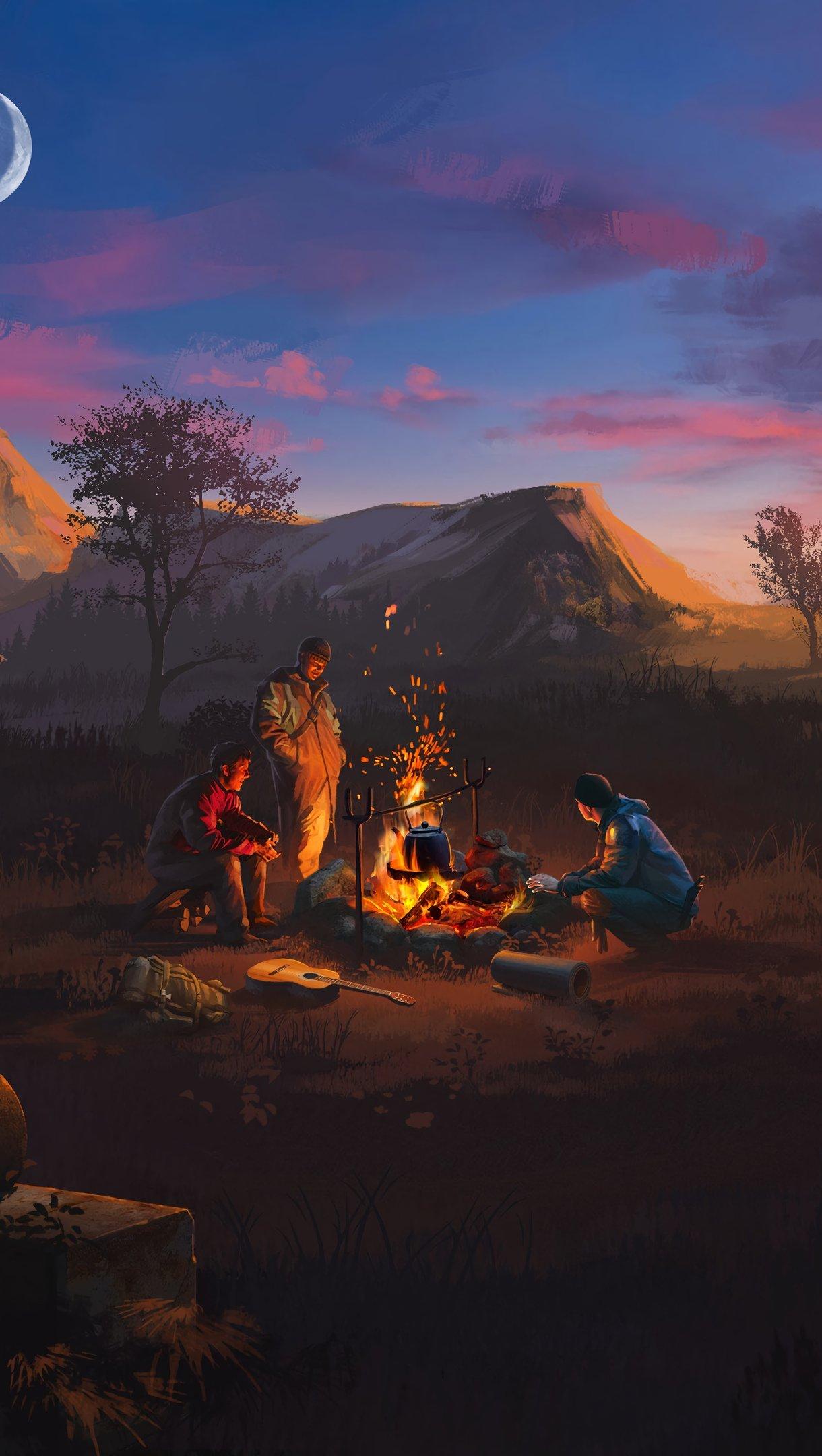 Camping Sunset Wallpapers - Top Free Camping Sunset Backgrounds ...