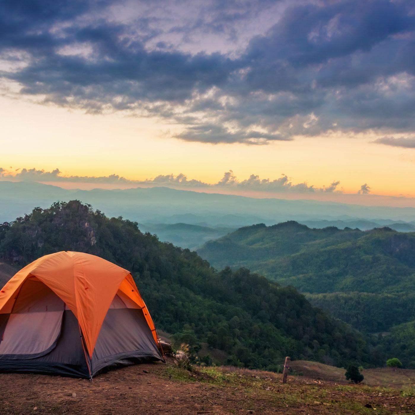 Camping Sunset Wallpapers - Top Free Camping Sunset Backgrounds ...