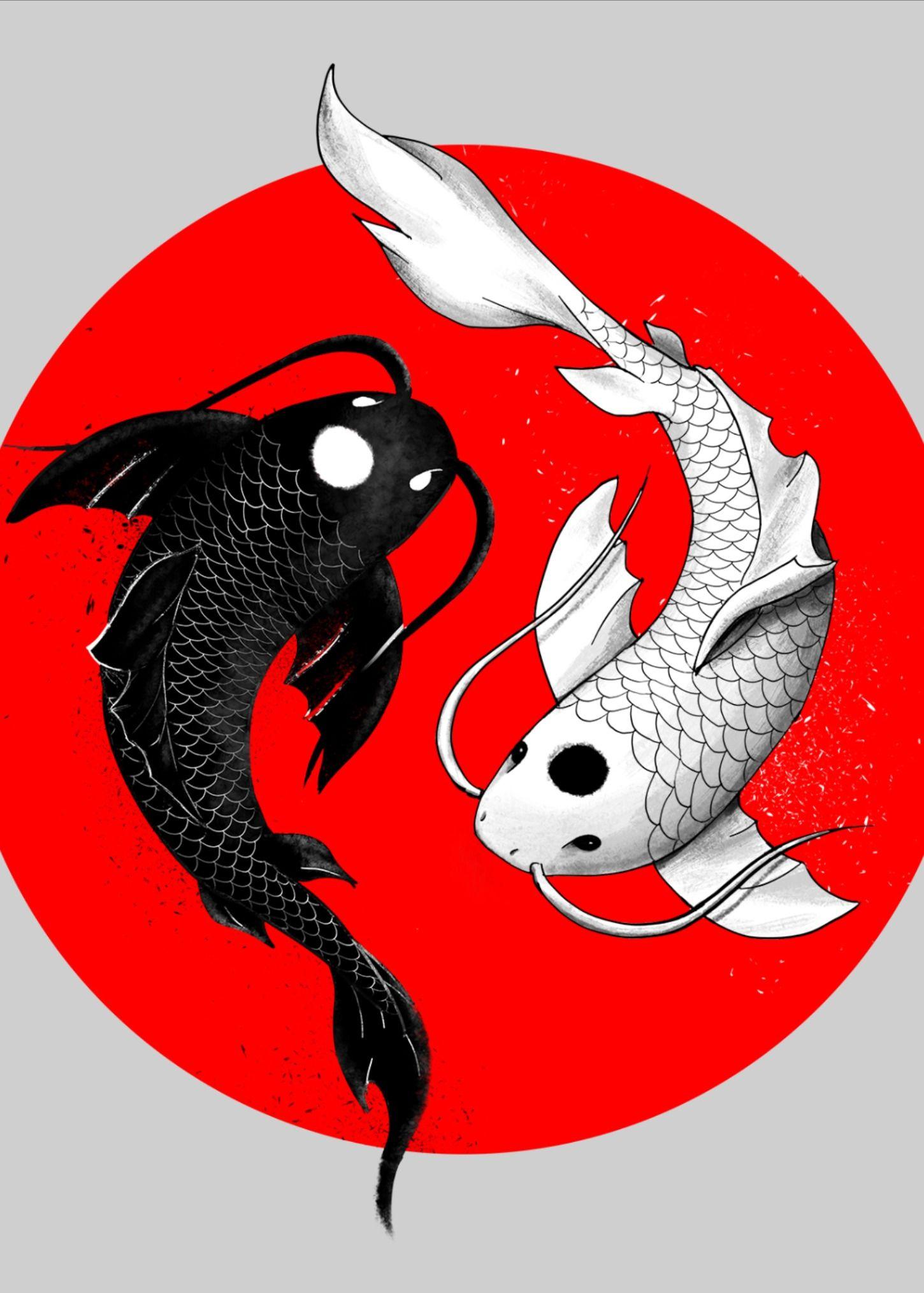 Black Koi Wallpapers - Top Free Black Koi Backgrounds - WallpaperAccess