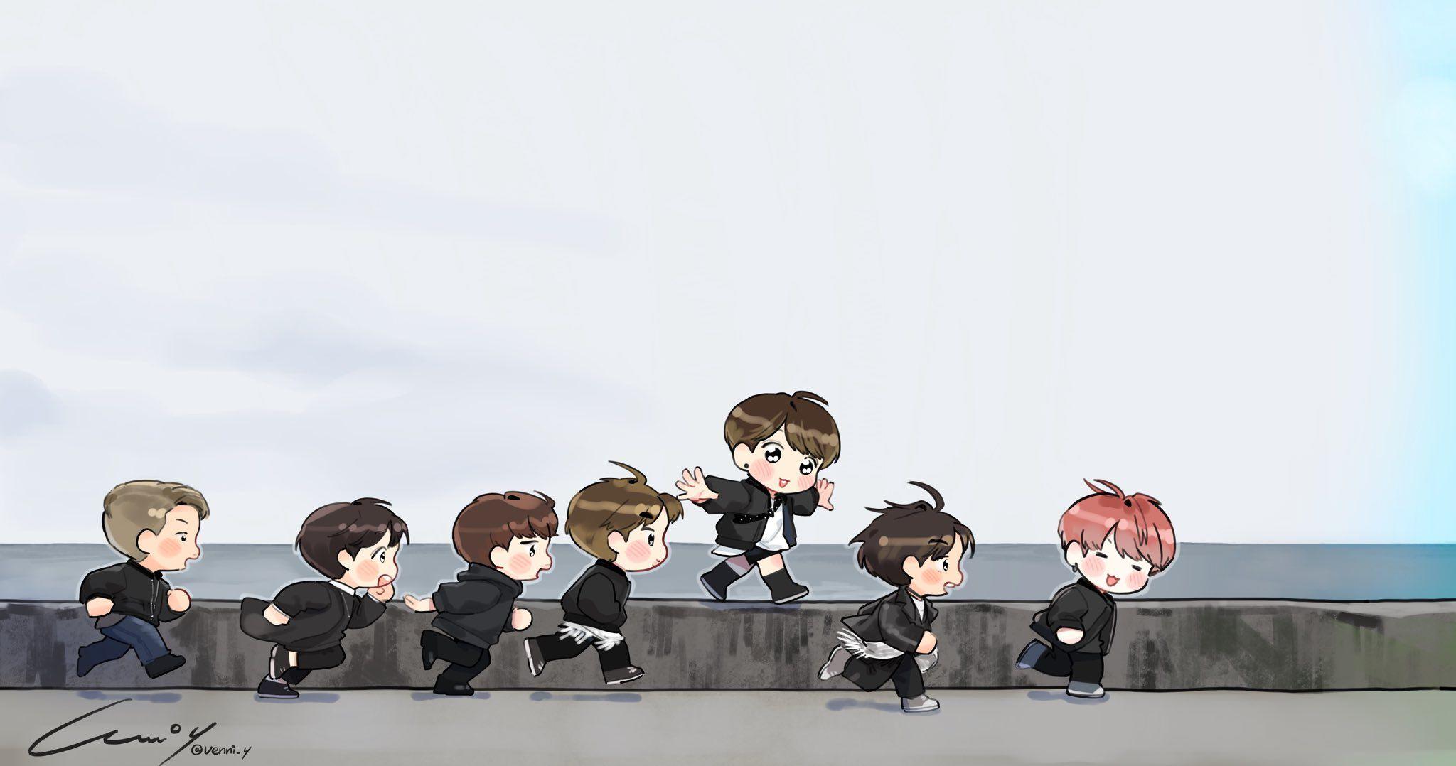 BTS Chibi Desktop Wallpapers - Top Free BTS Chibi Desktop Backgrounds ...