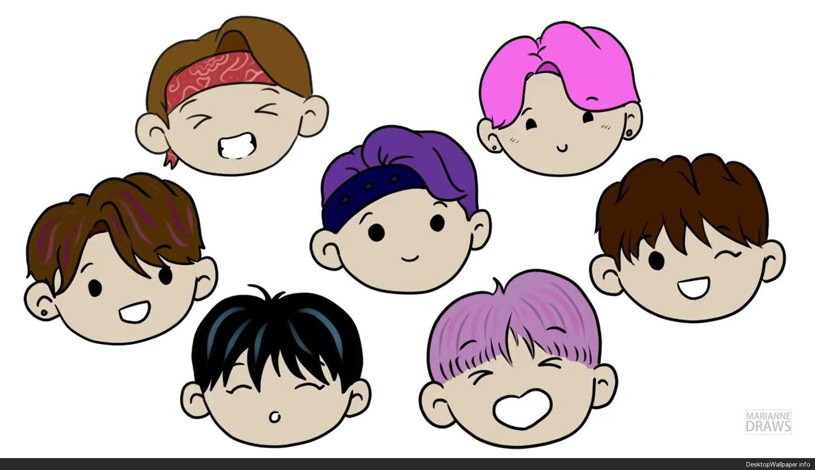 BTS Chibi Desktop Wallpapers - Top Free BTS Chibi Desktop Backgrounds ...