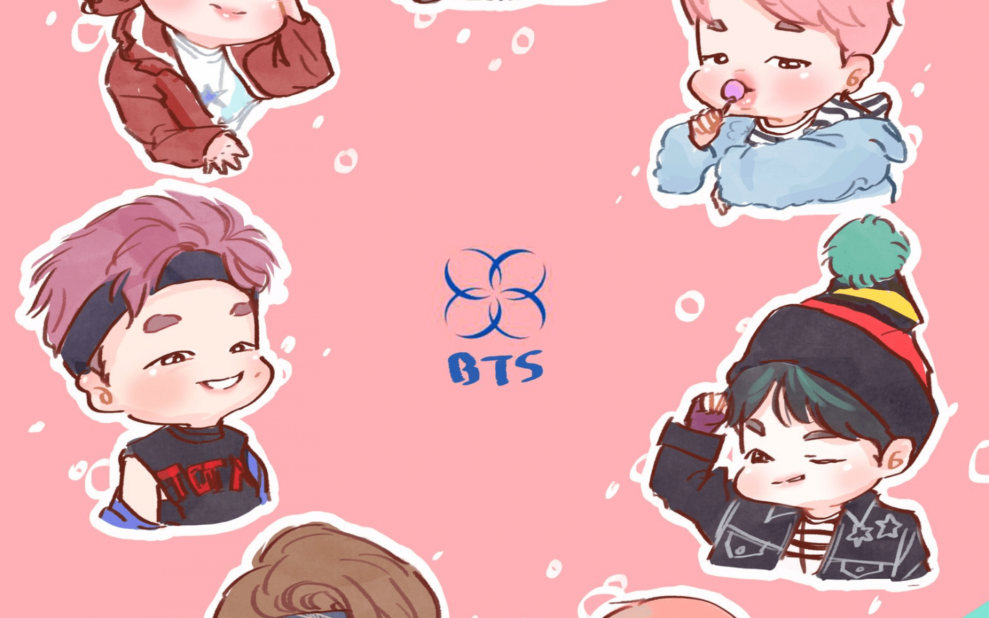 BTS Chibi Desktop Wallpapers - Top Free BTS Chibi Desktop Backgrounds ...