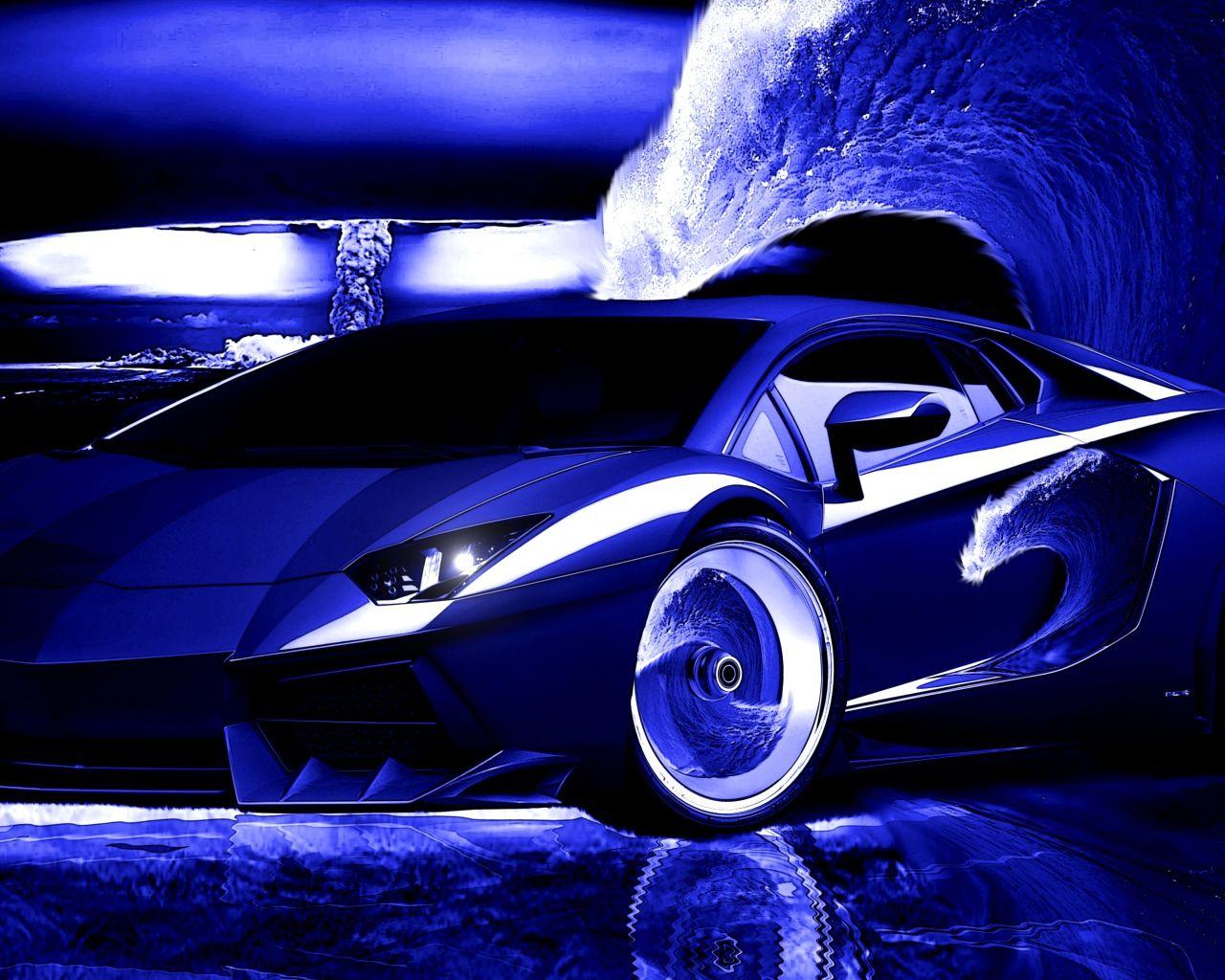 Cool Blue Lamborghini Wallpapers - Top Free Cool Blue Lamborghini ...