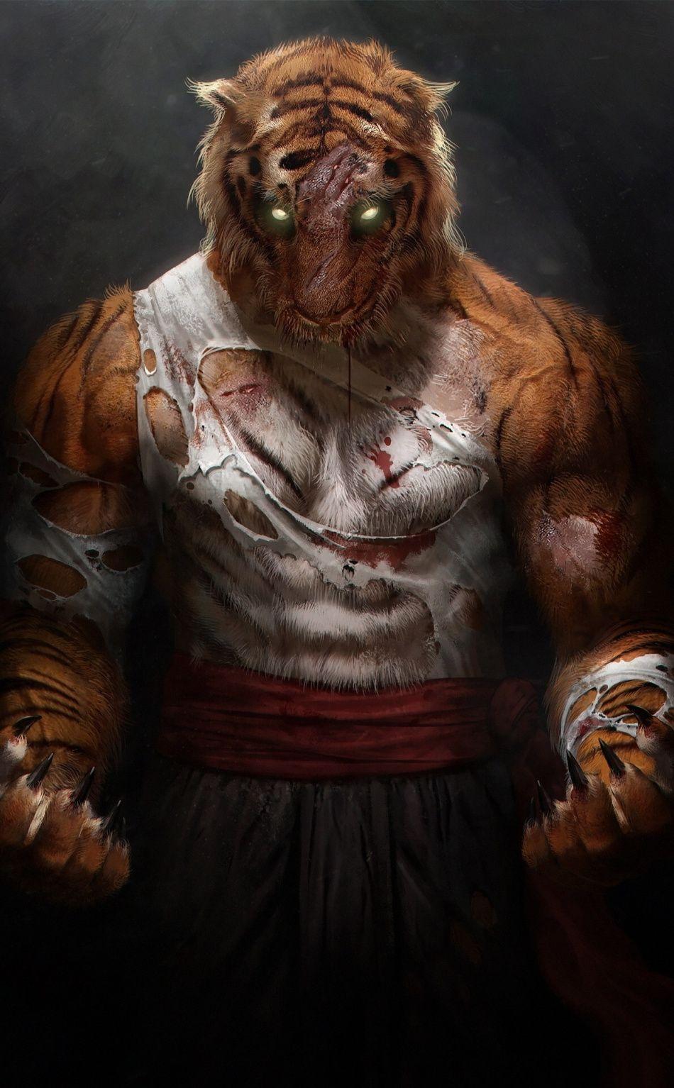 Tiger Man Wallpapers - Top Free Tiger Man Backgrounds - WallpaperAccess