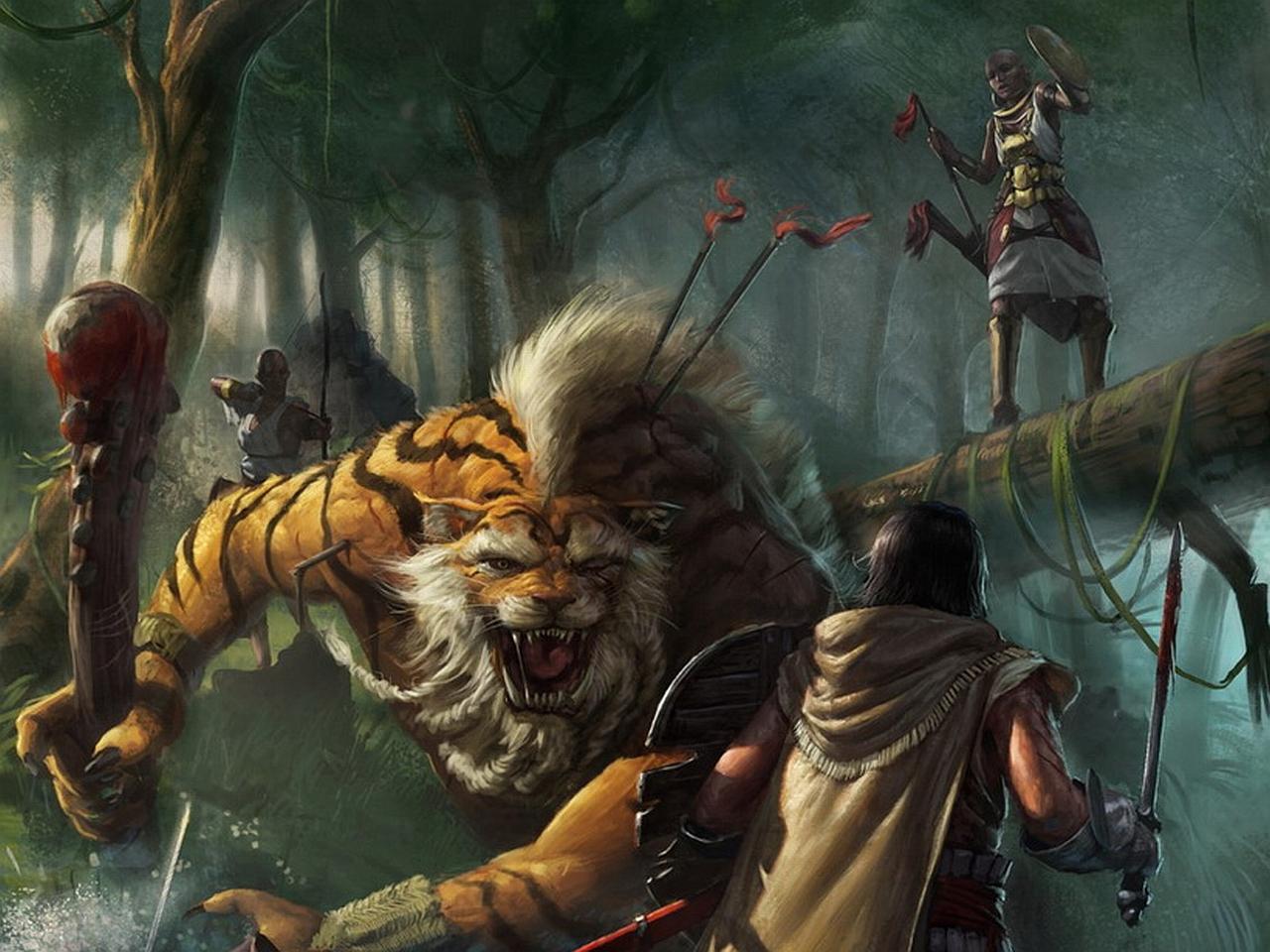 Tiger Man Wallpapers - Top Free Tiger Man Backgrounds - WallpaperAccess