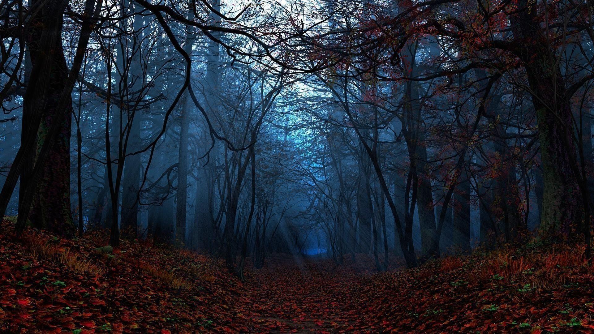 Spooky Fall Wallpapers - Top Free Spooky Fall Backgrounds - WallpaperAccess