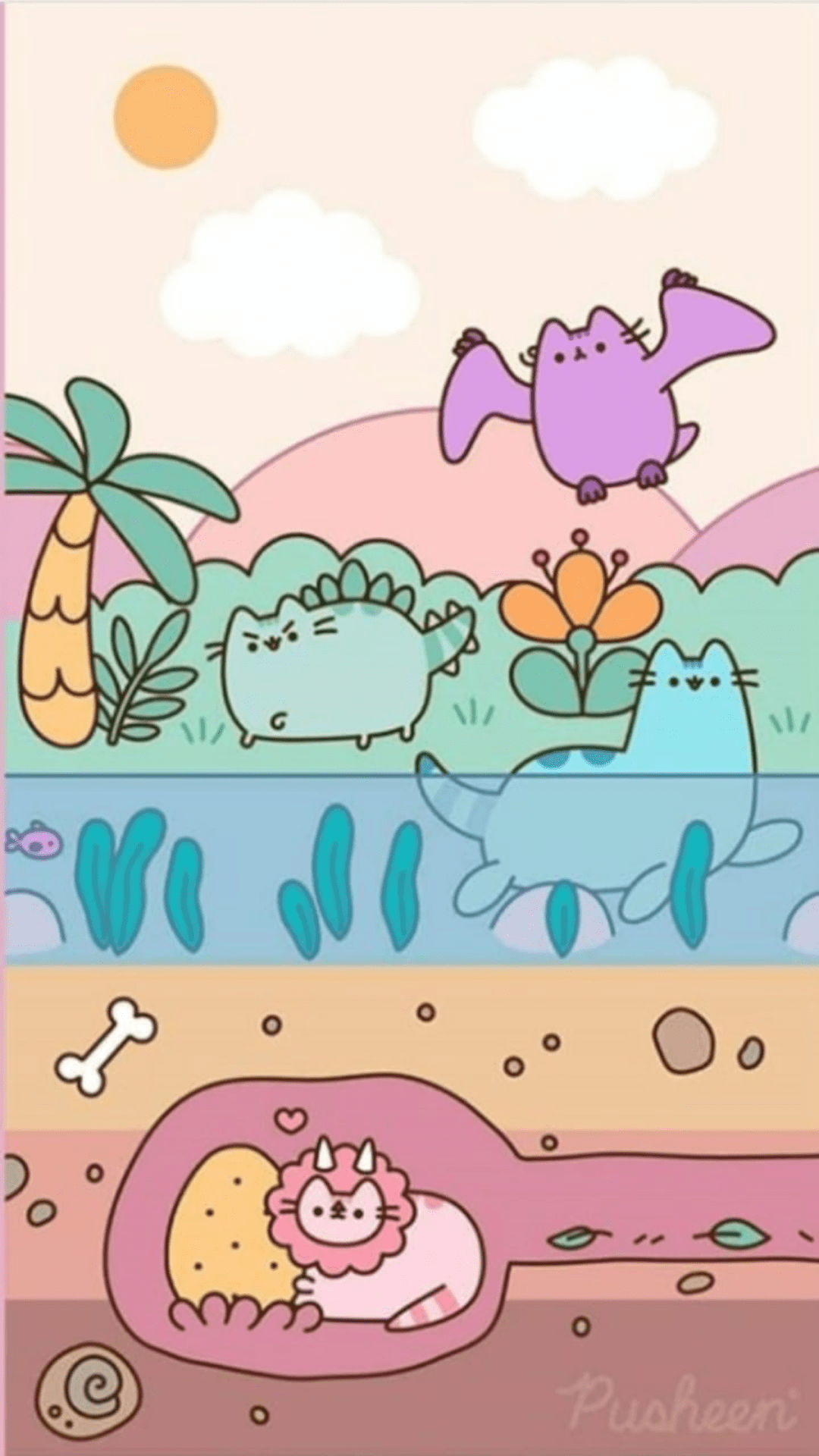 Pusheen Spring Wallpapers - Top Free Pusheen Spring Backgrounds ...