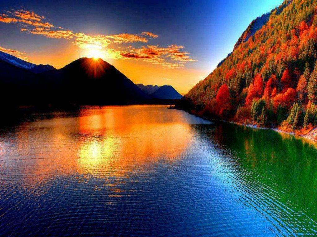 Country Autumn Sunset Wallpapers - Top Free Country Autumn Sunset ...