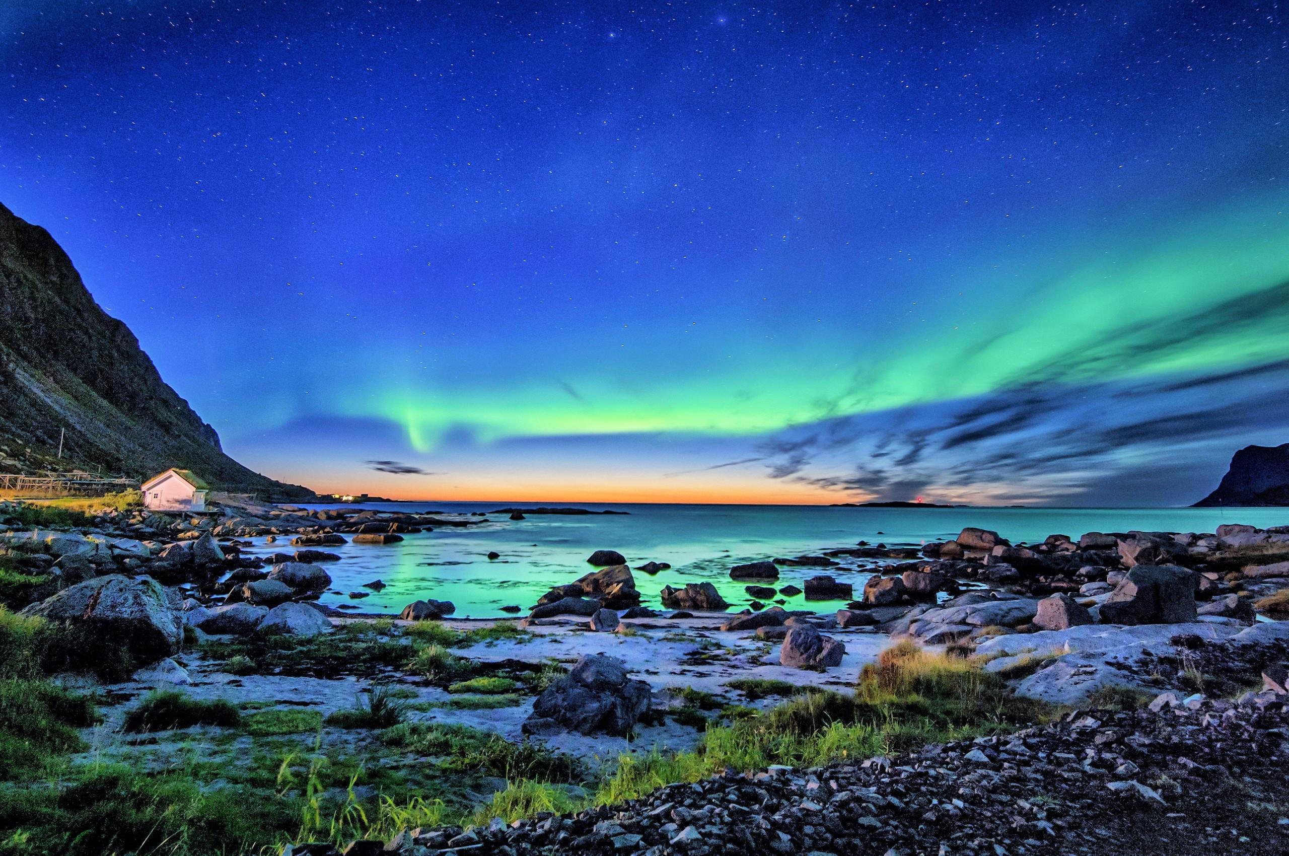 Stars Northern Lights Wallpapers - Top Free Stars Northern Lights ...