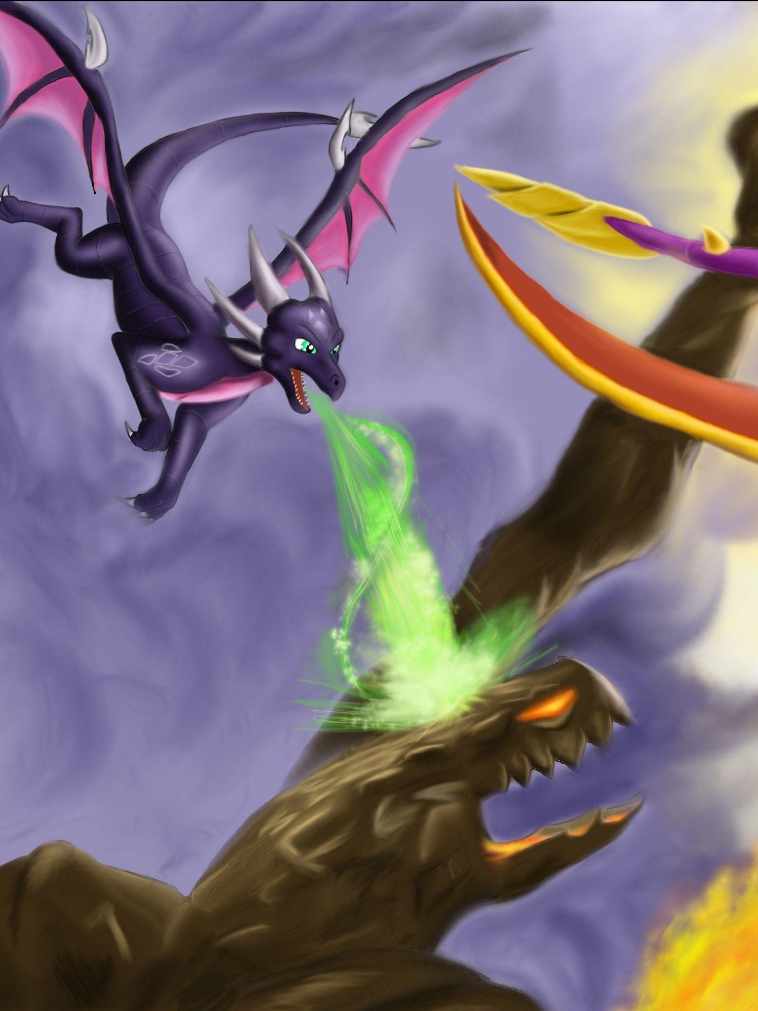 Cynder the Dragon Wallpapers - Top Free Cynder the Dragon Backgrounds ...