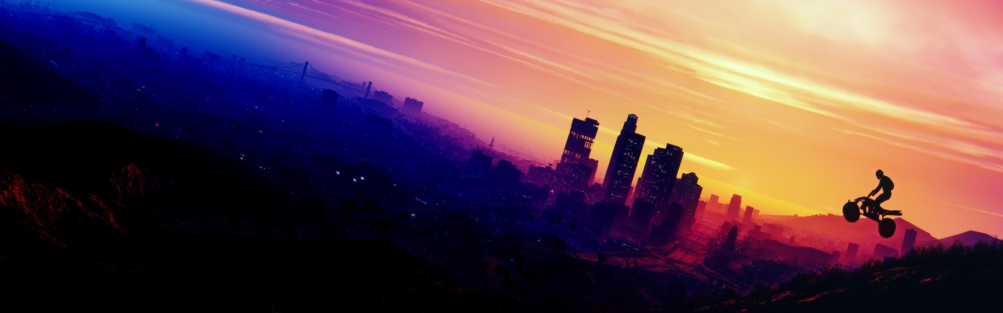 Grand Theft Auto Dual Screen Wallpapers - Top Free Grand Theft Auto ...