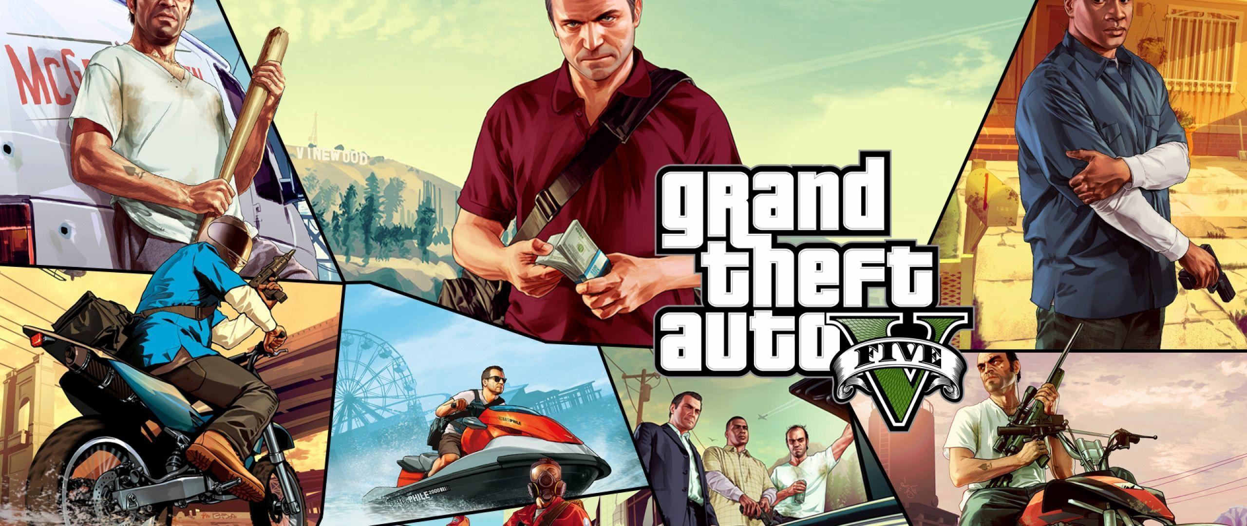 Grand Theft Auto Dual Screen Wallpapers - Top Free Grand Theft Auto ...
