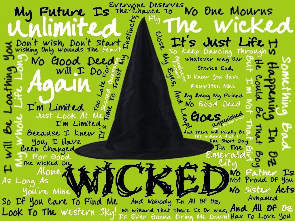 Wicked Musical Wallpapers - Top Free Wicked Musical Backgrounds ...