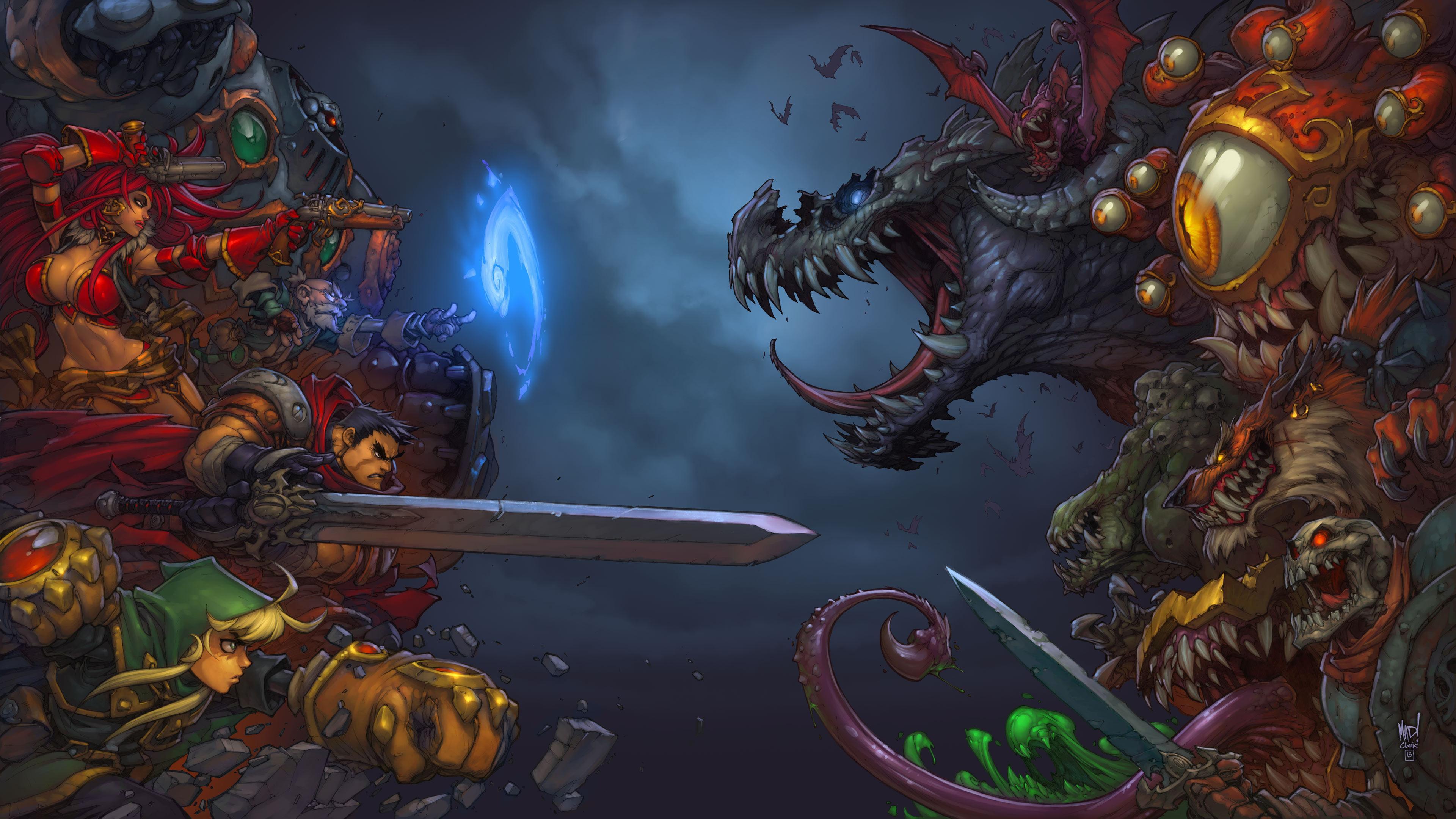 Battle Chasers Wallpapers - Top Free Battle Chasers Backgrounds ...