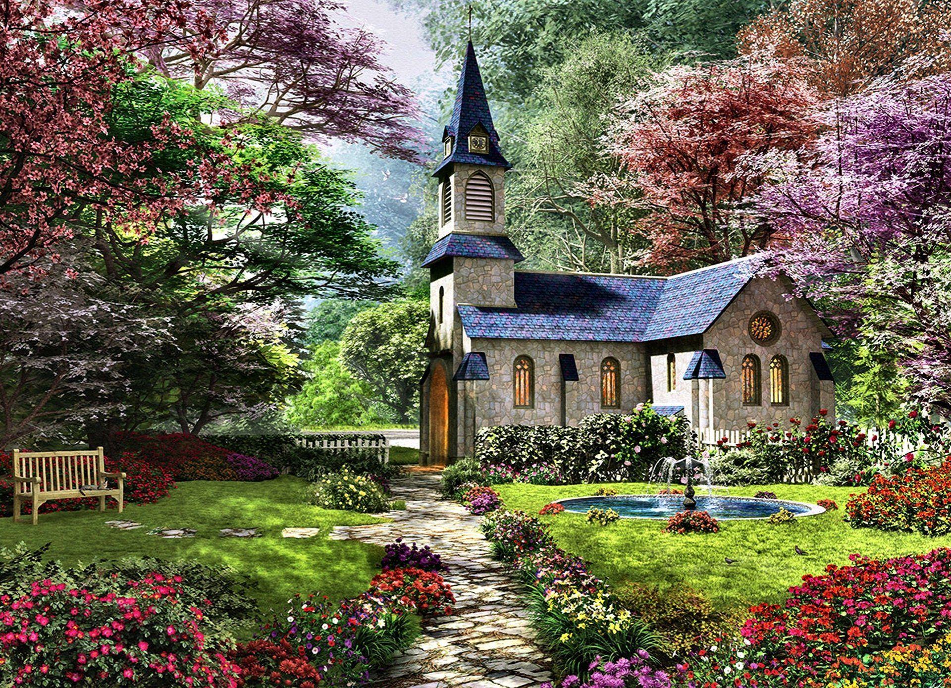 Spring Church Wallpapers - Top Free Spring Church Backgrounds ...