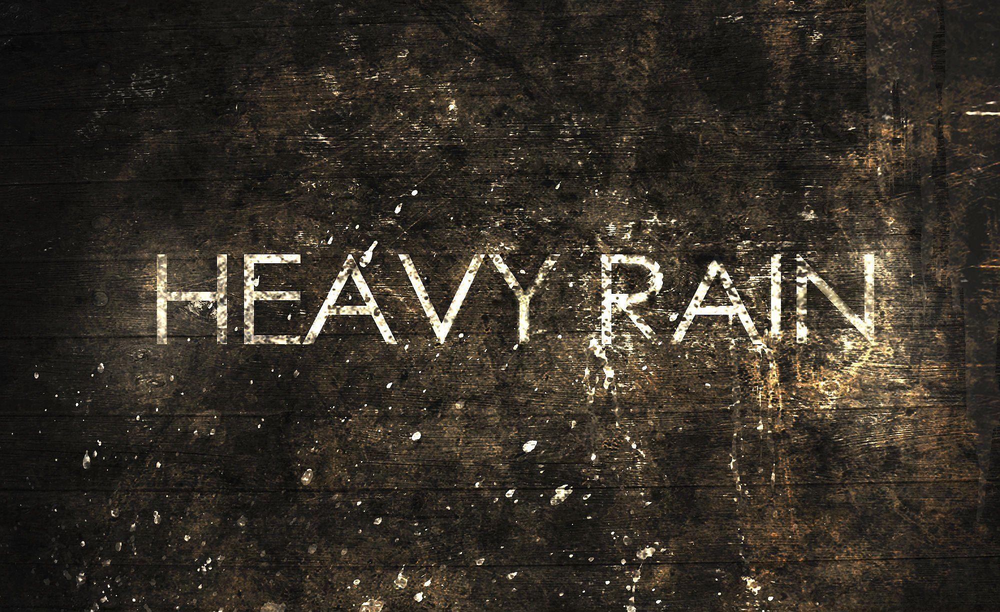 Heavy Rain Game Wallpapers - Top Free Heavy Rain Game Backgrounds ...