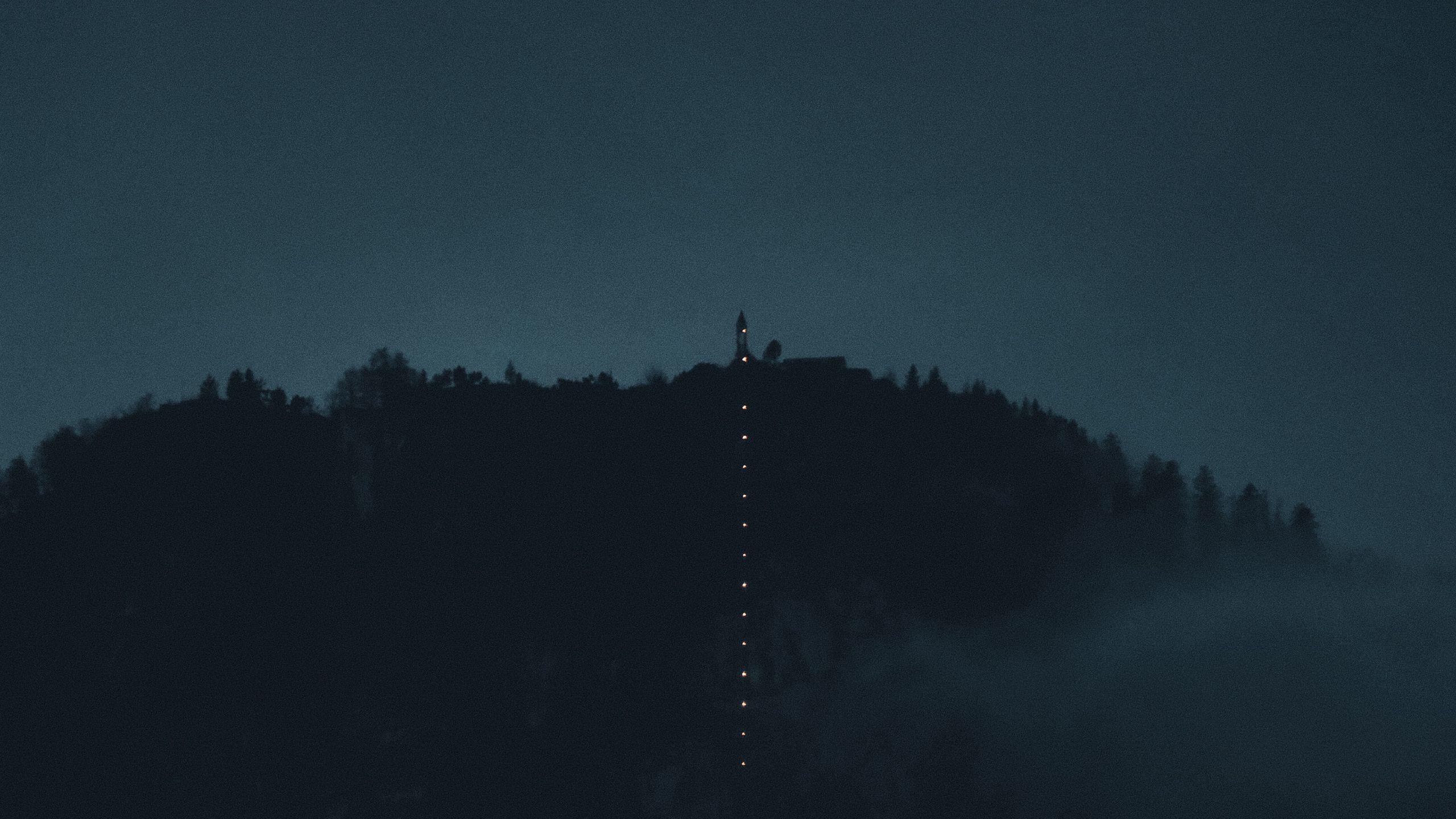 Dark Night Mountains Wallpapers - Top Free Dark Night Mountains ...