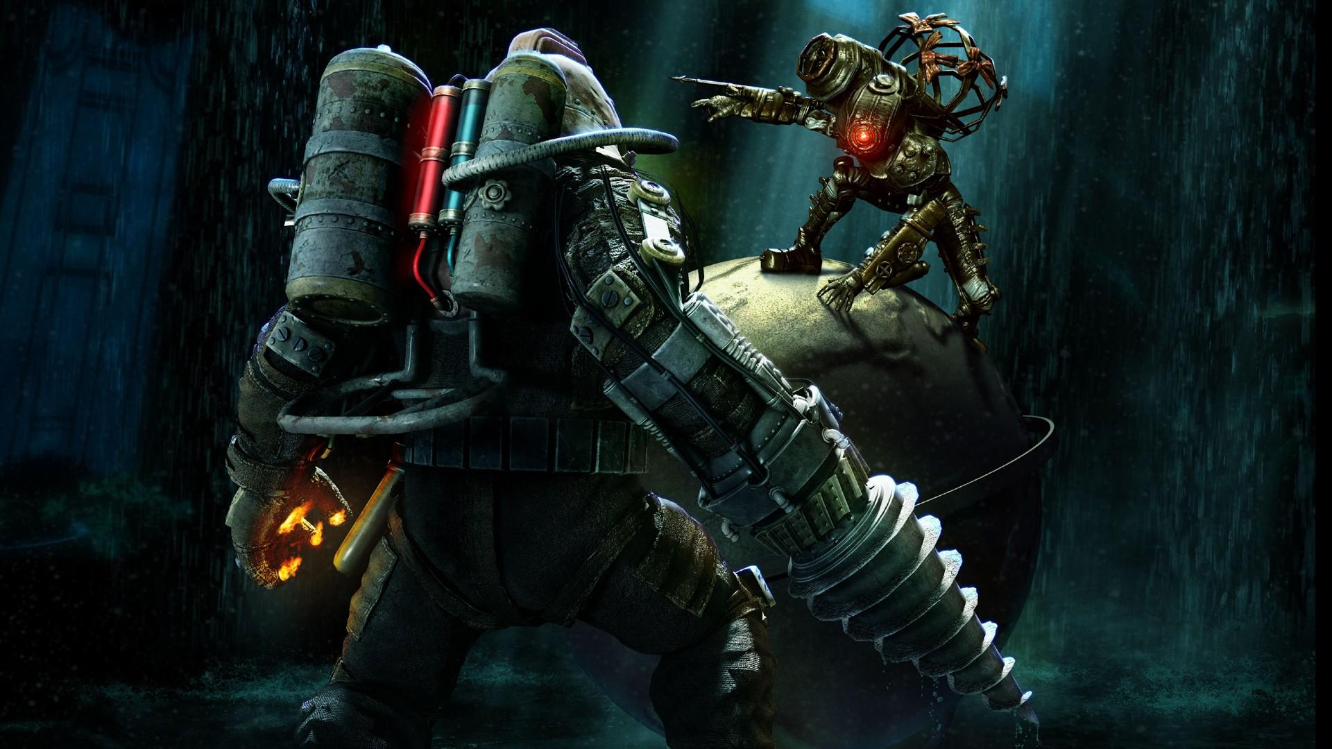 BioShock Big Daddy Wallpapers - Top Free BioShock Big Daddy Backgrounds ...