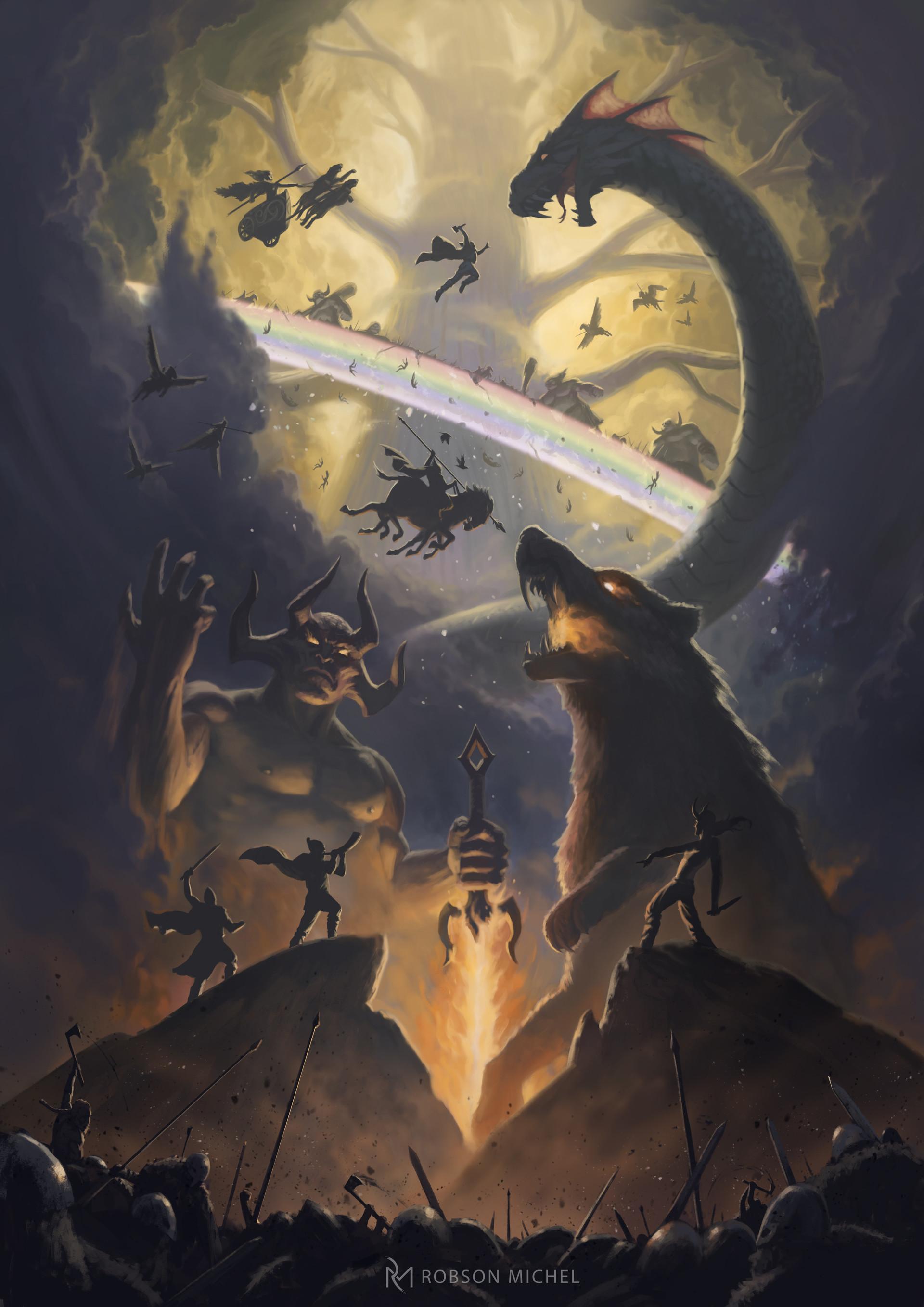 Norse Ragnarok Wallpapers - Top Free Norse Ragnarok Backgrounds ...