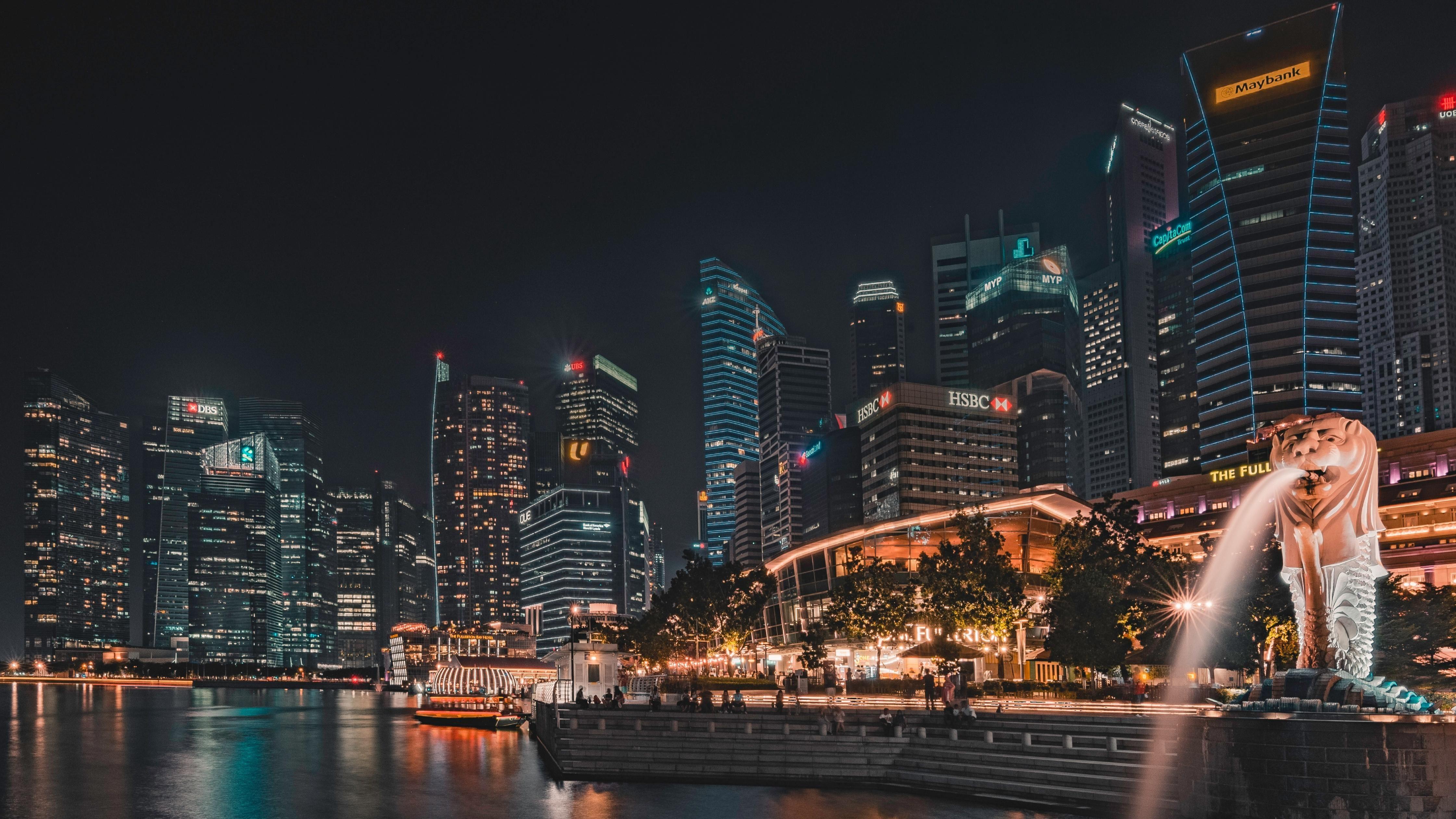 Merlion Singapore Wallpapers - Top Free Merlion Singapore Backgrounds ...