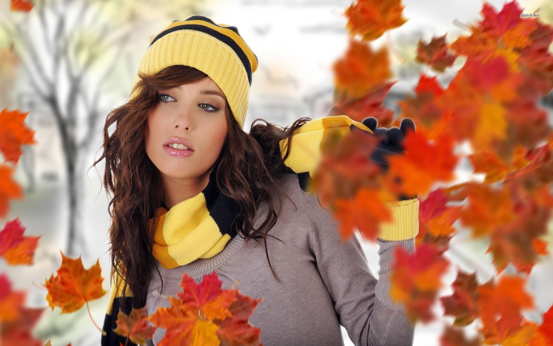 Fall Girl Wallpapers - Top Free Fall Girl Backgrounds - WallpaperAccess