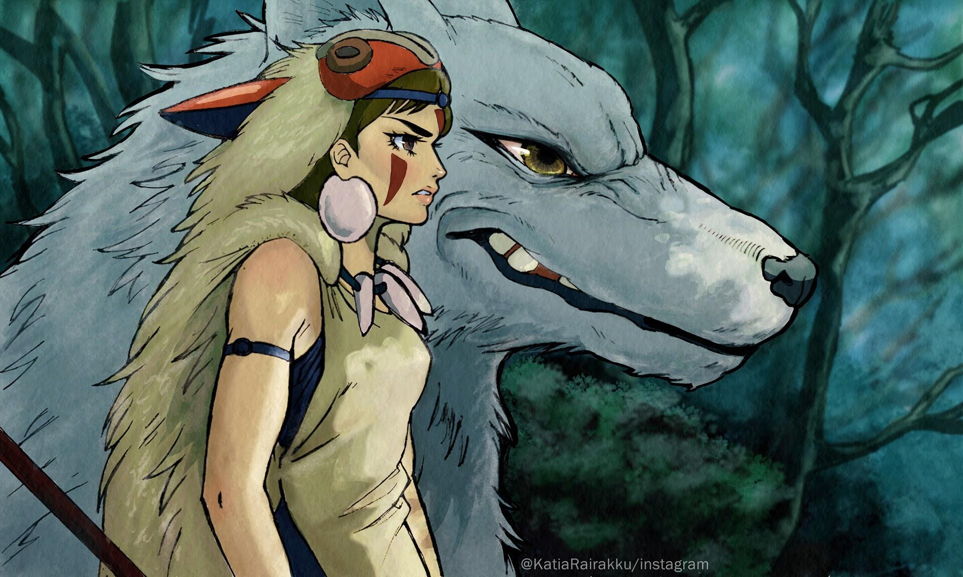 Princess Mononoke Desktop Wallpapers - Top Free Princess Mononoke ...