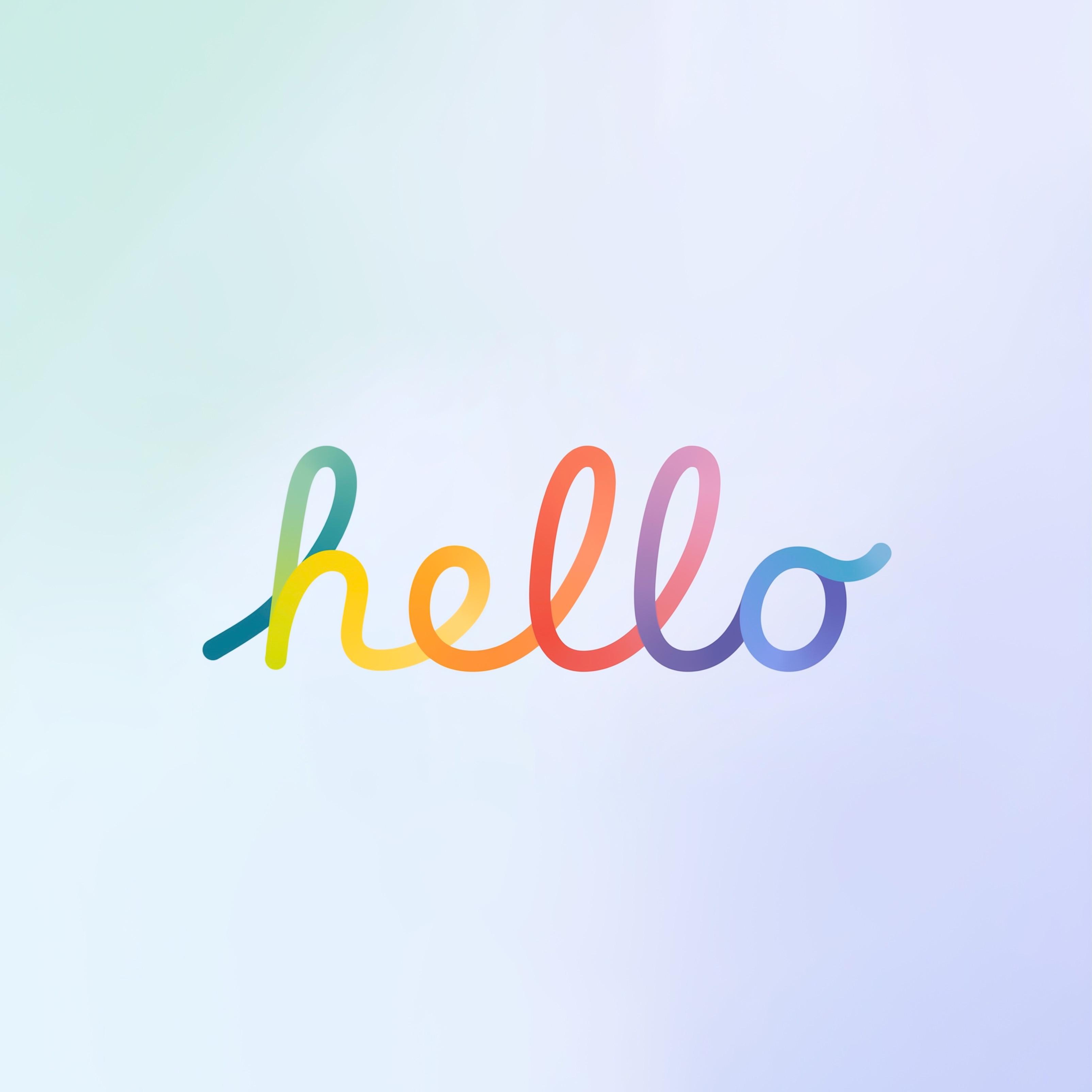 Apple Hello Wallpapers - Top Free Apple Hello Backgrounds - WallpaperAccess