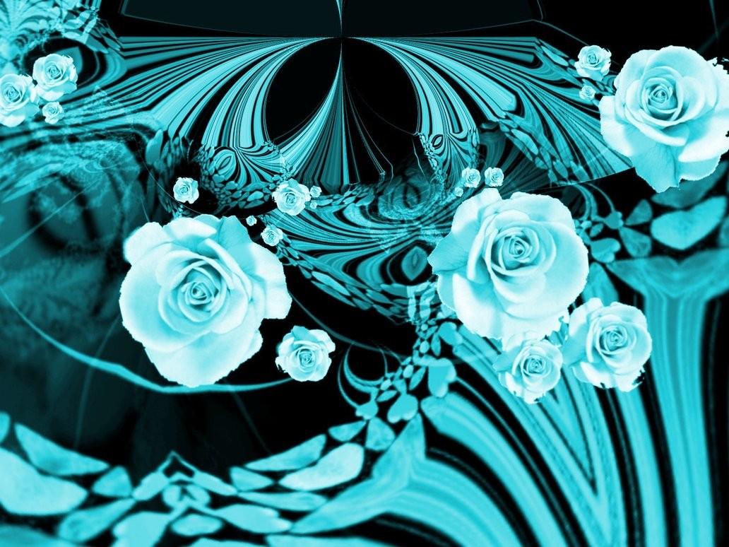 Teal Rose Wallpapers - Top Free Teal Rose Backgrounds - WallpaperAccess