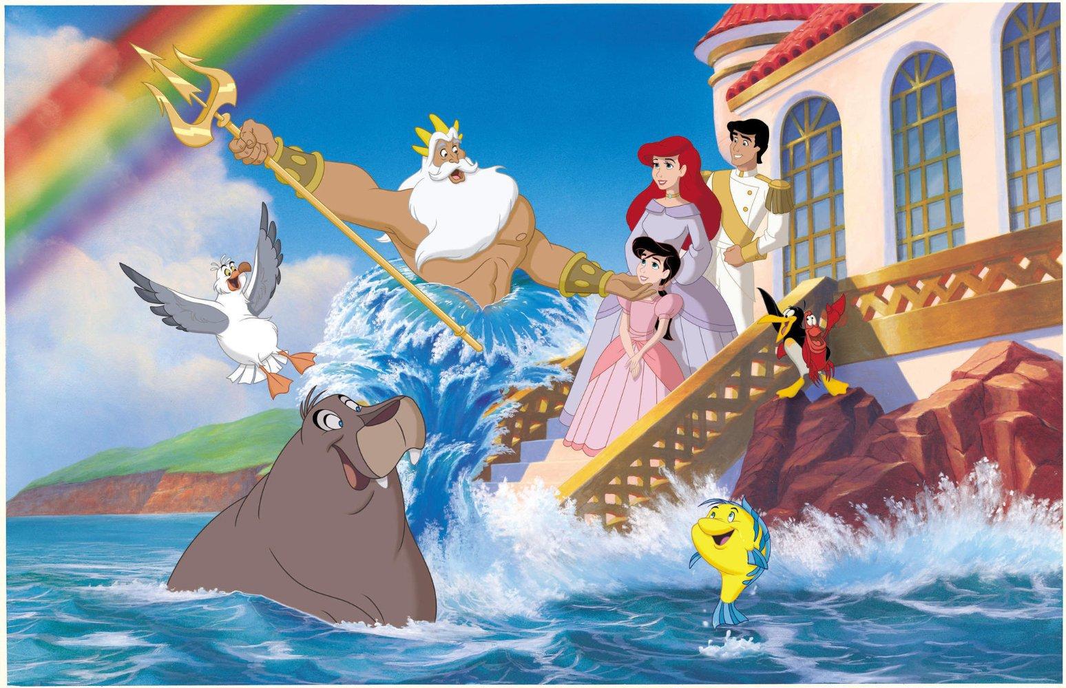 The Little Mermaid 2 Wallpapers - Top Free The Little Mermaid 2 ...