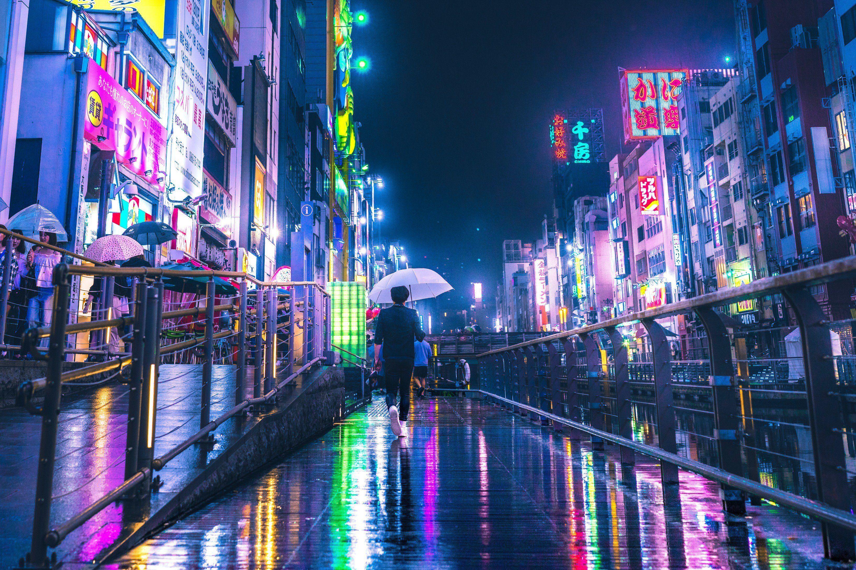 4K Neon Rain Wallpapers - Top Free 4K Neon Rain Backgrounds ...