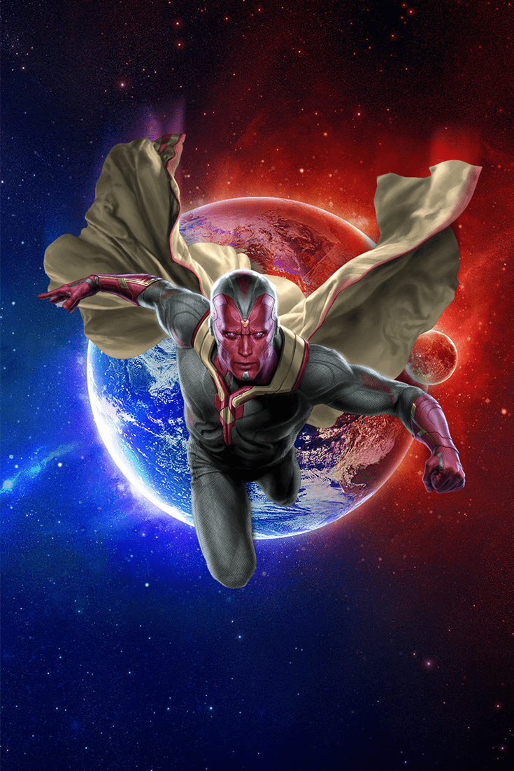 Vision Avengers Face Wallpapers - Top Free Vision Avengers Face ...