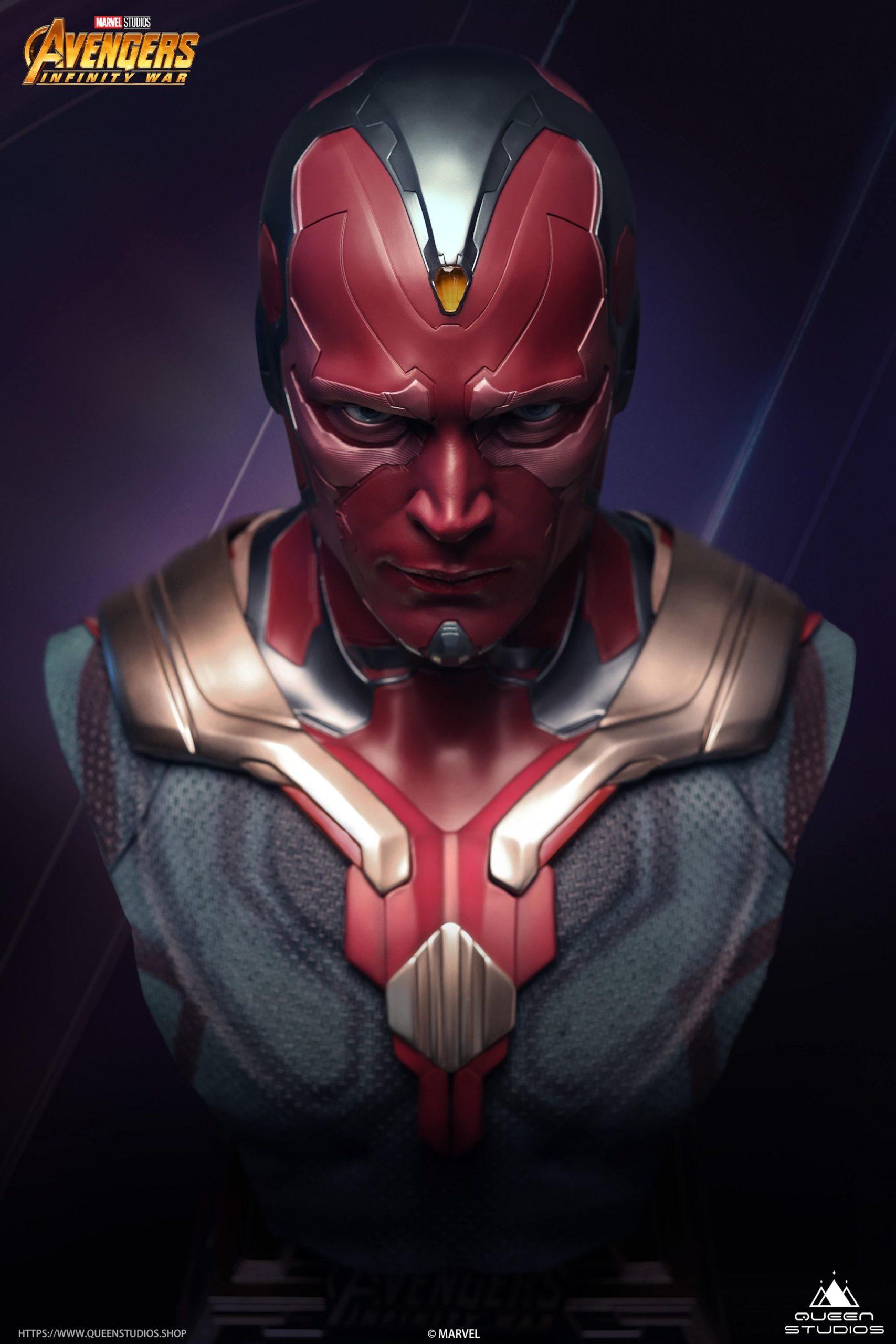 Vision Avengers Face Wallpapers - Top Free Vision Avengers Face ...