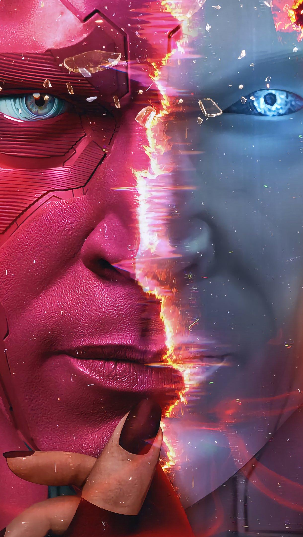 Vision Avengers Face Wallpapers - Top Free Vision Avengers Face ...