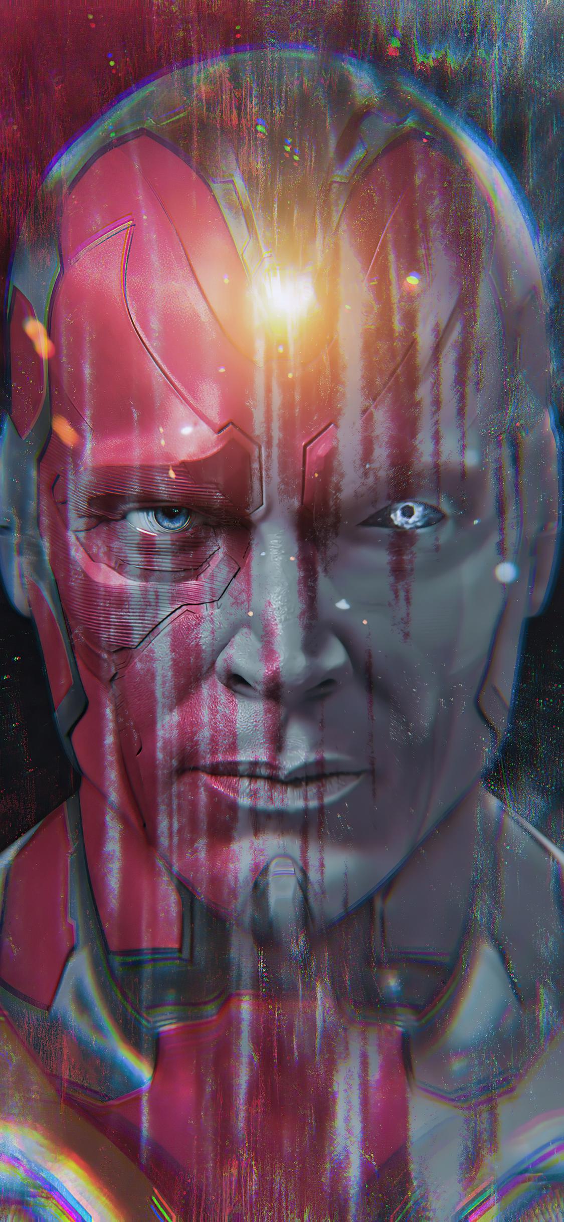 Vision Avengers Face Wallpapers - Top Free Vision Avengers Face ...