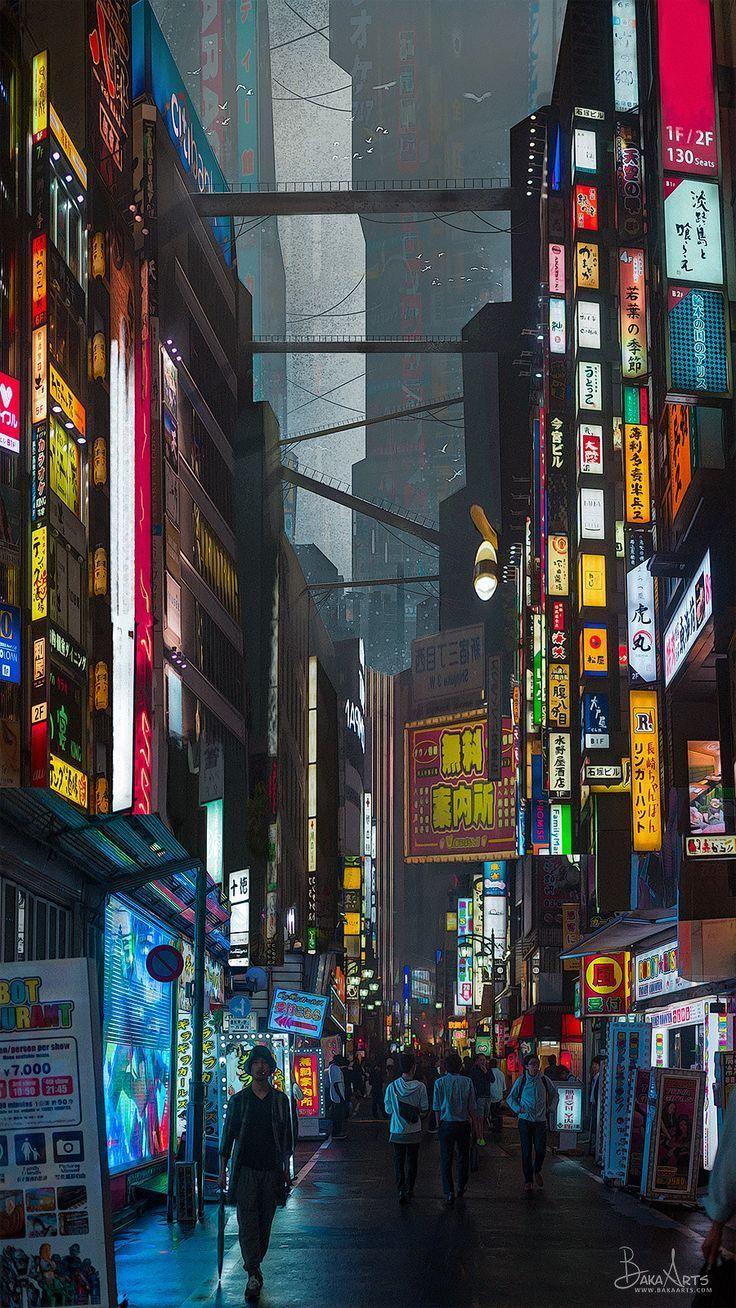 Neon Tokyo Wallpapers - Top Free Neon Tokyo Backgrounds - WallpaperAccess