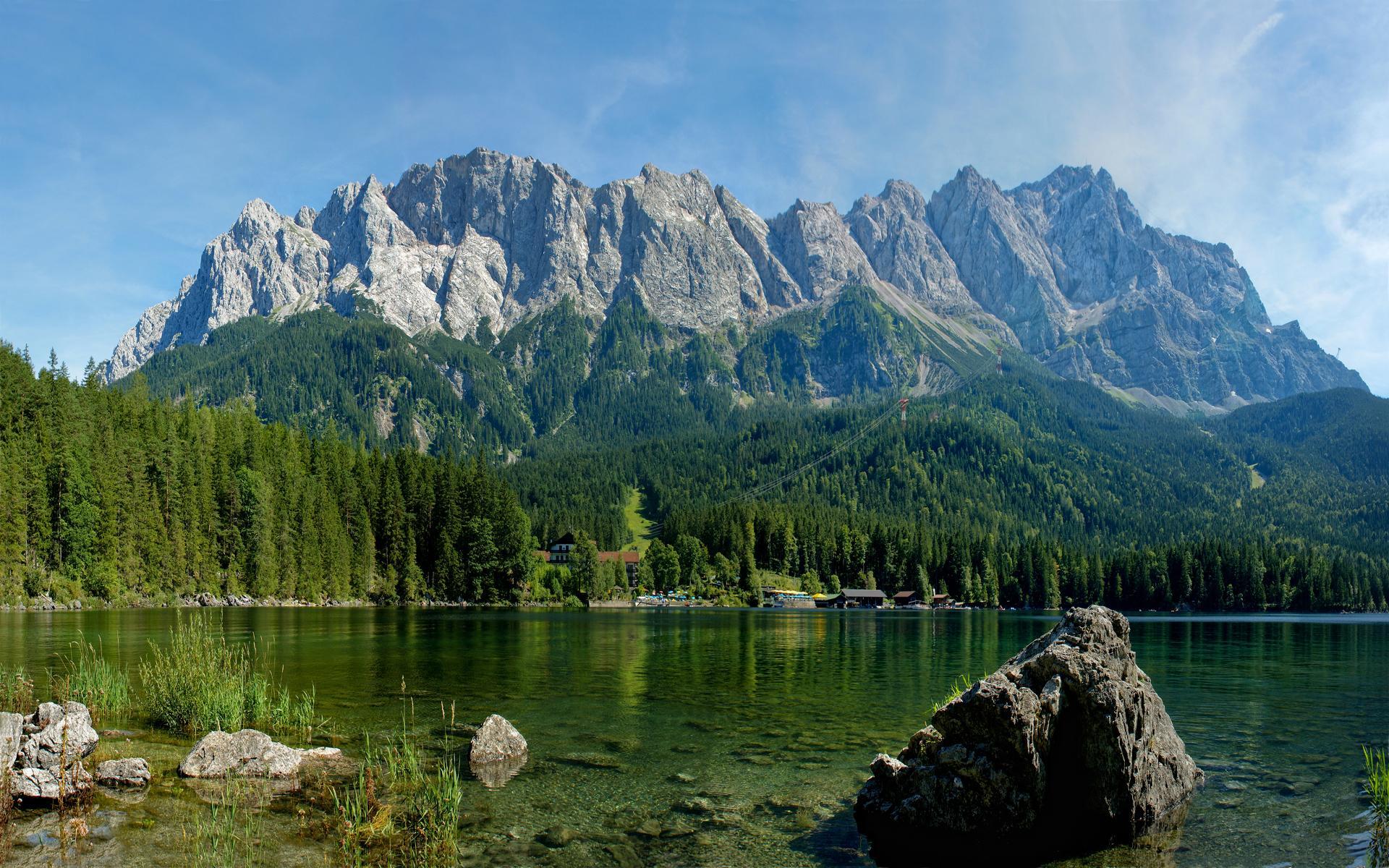 Mountain and Water Wallpapers - Top Free Mountain and Water Backgrounds ...